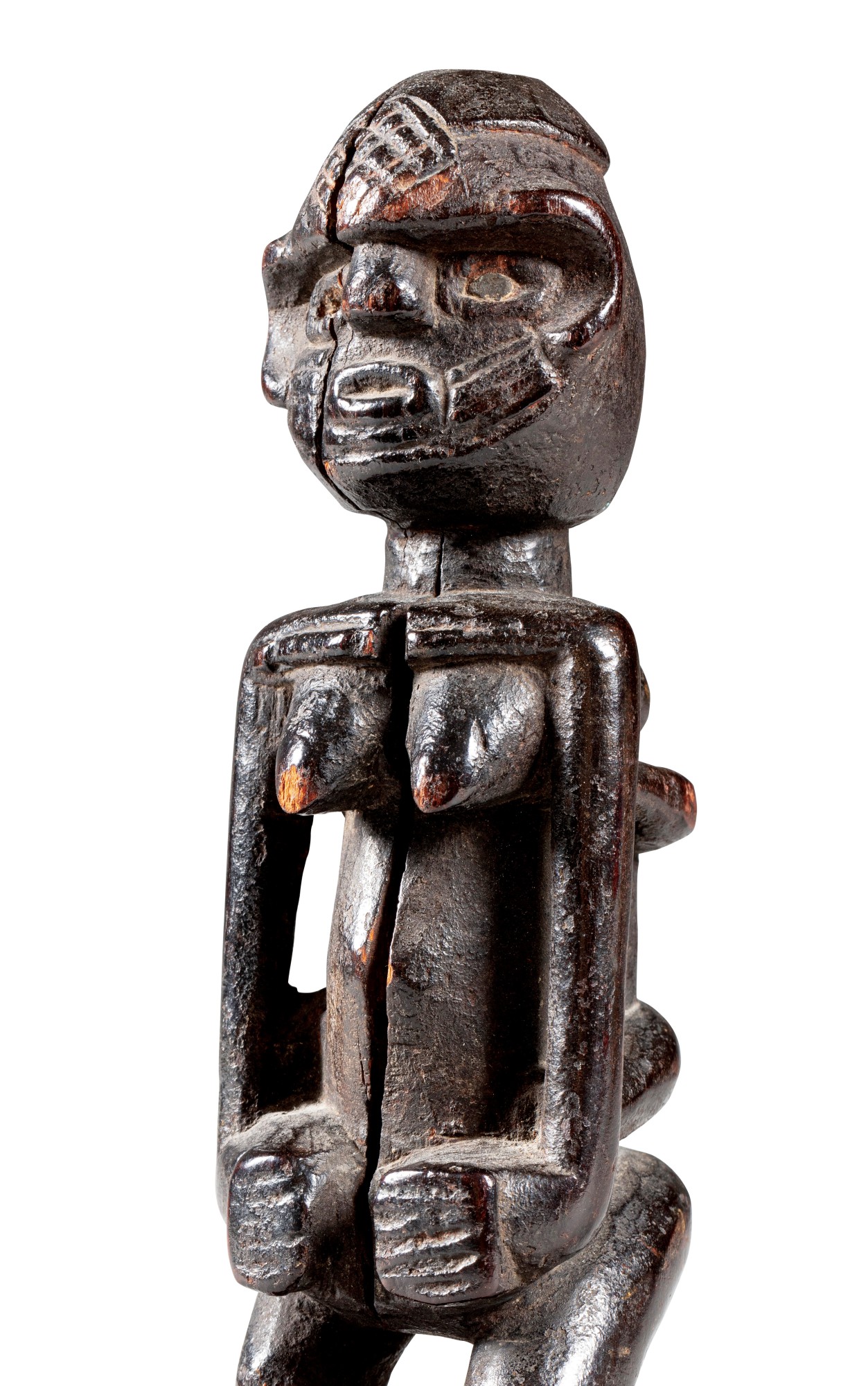 Statuette, Sundi, République Démocratique du Congo | Sundi figure ...