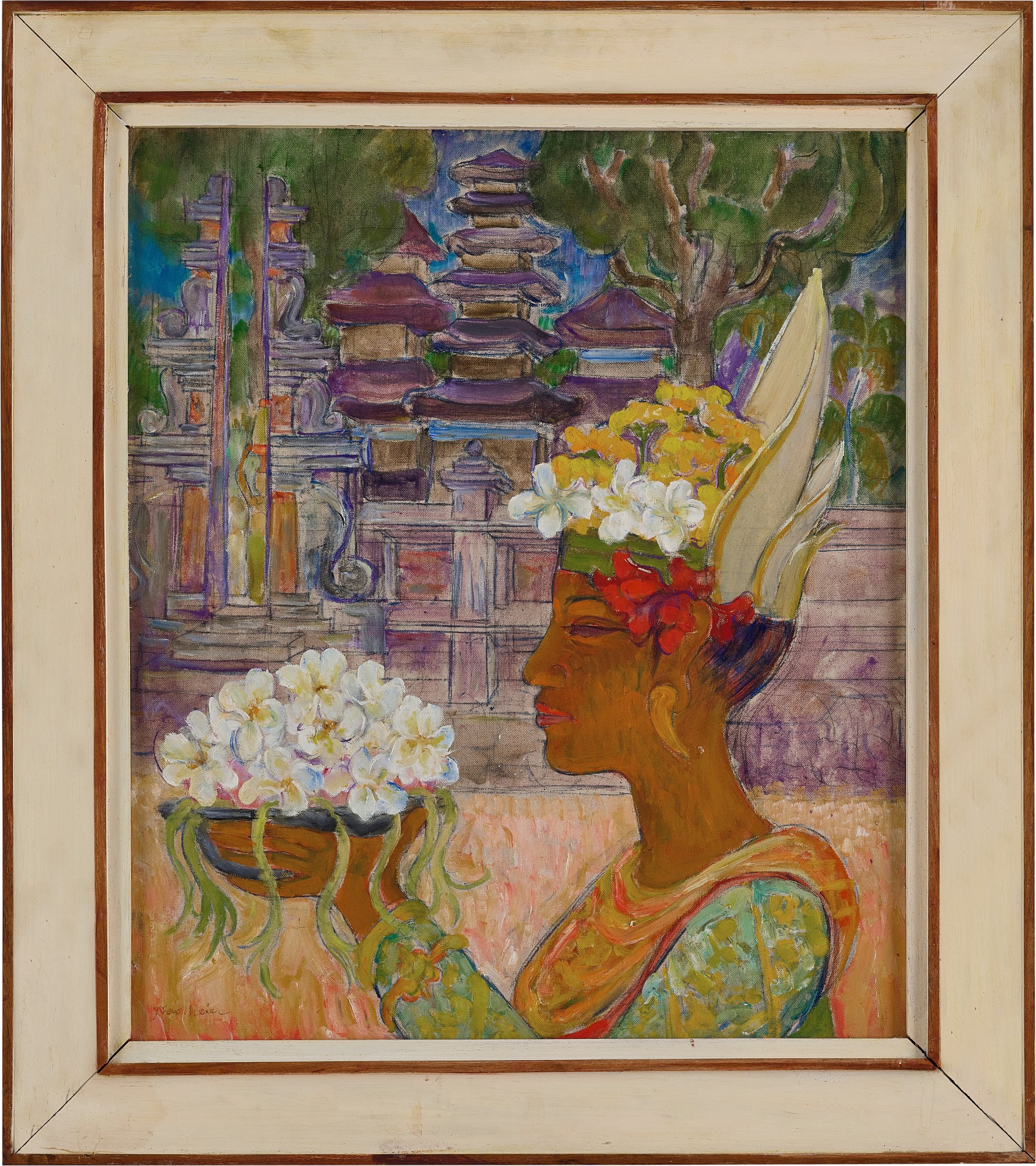 Theo Meier 西奧·邁爾 | Woman with offerings 頭頂貢品的女子 | Modern Art Online ...