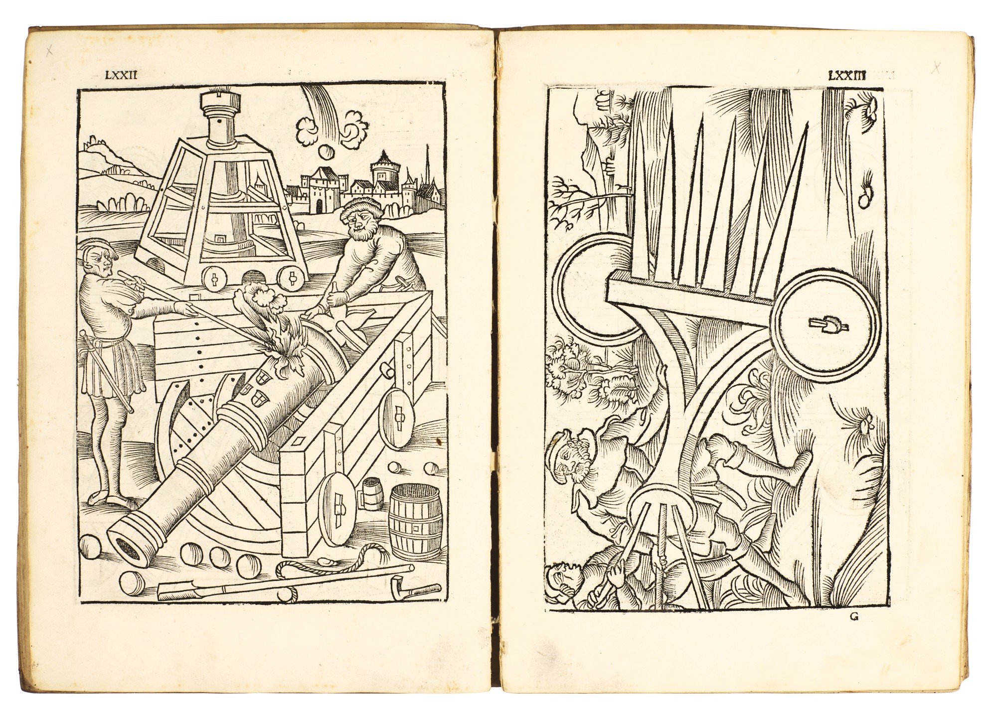 Vegetius, De re militari, [Erfurt, c. 1512], woodcuts only, later ...