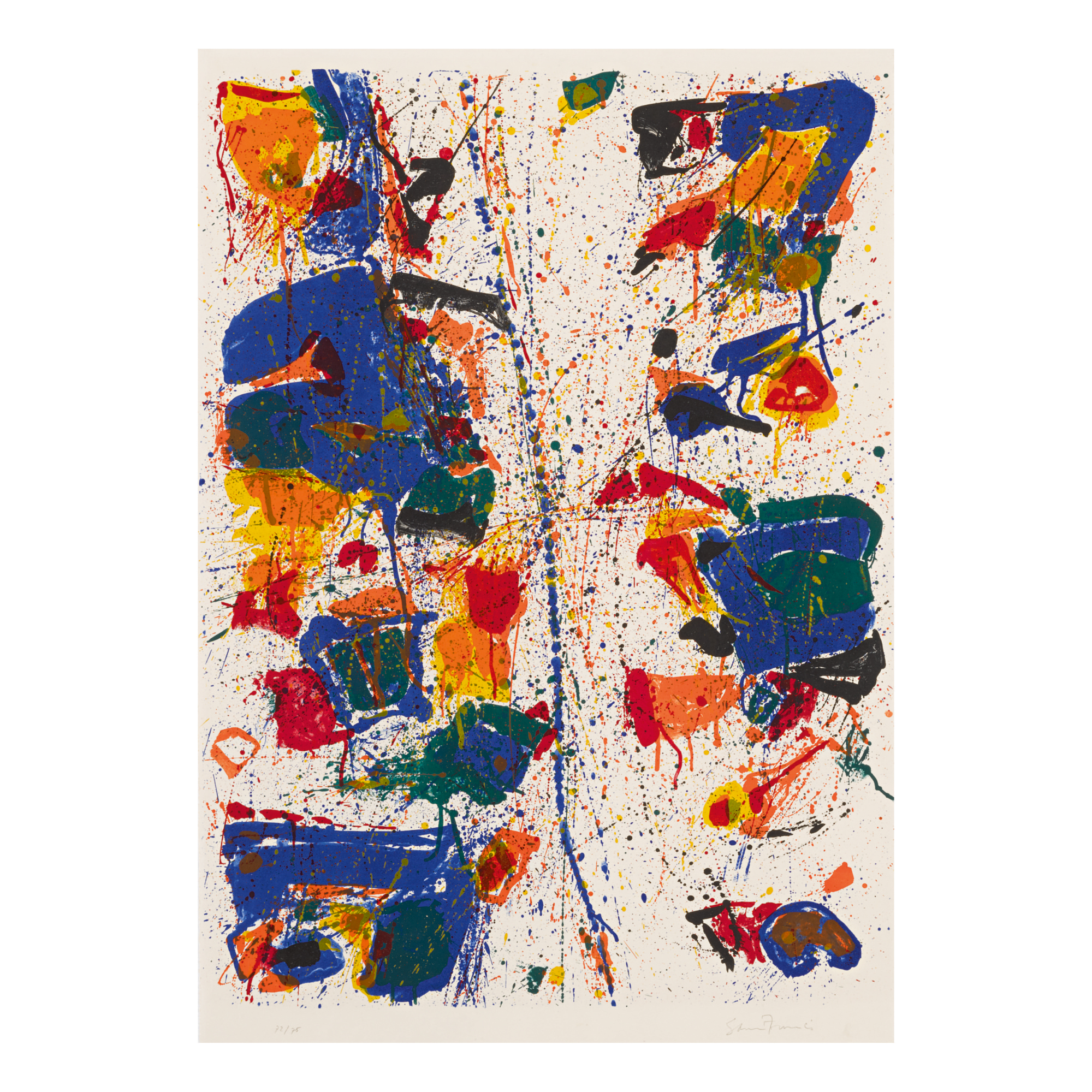 SAM FRANCIS | THE WHITE LINE (L. L.6) | Important Prints and Multiples ...