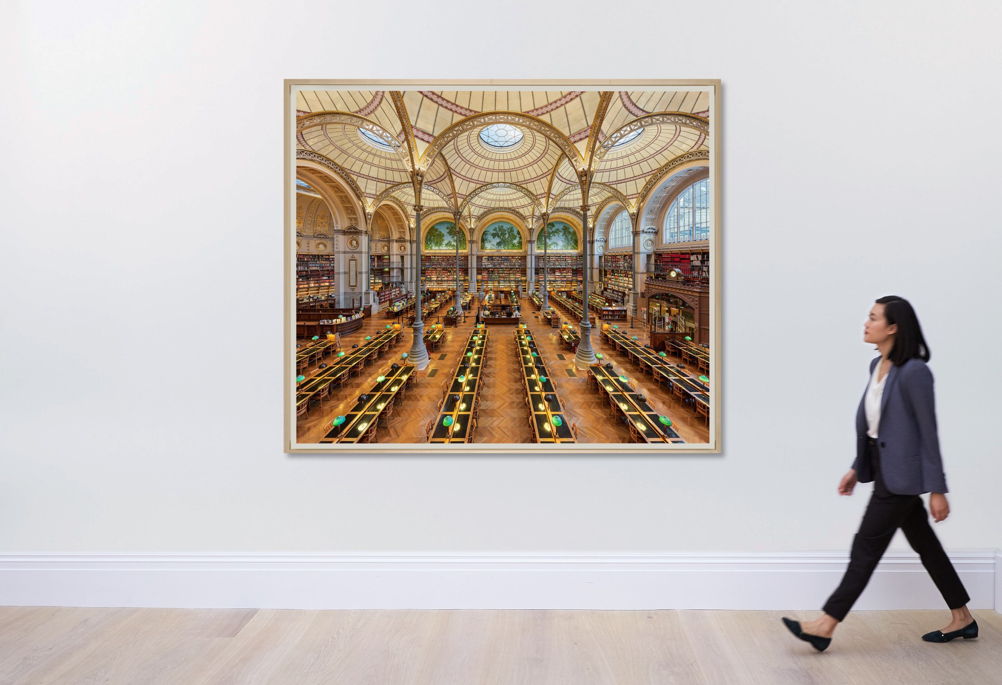 Labrouste Reading Room, L’institut national d’histoire de l’art, Paris ...