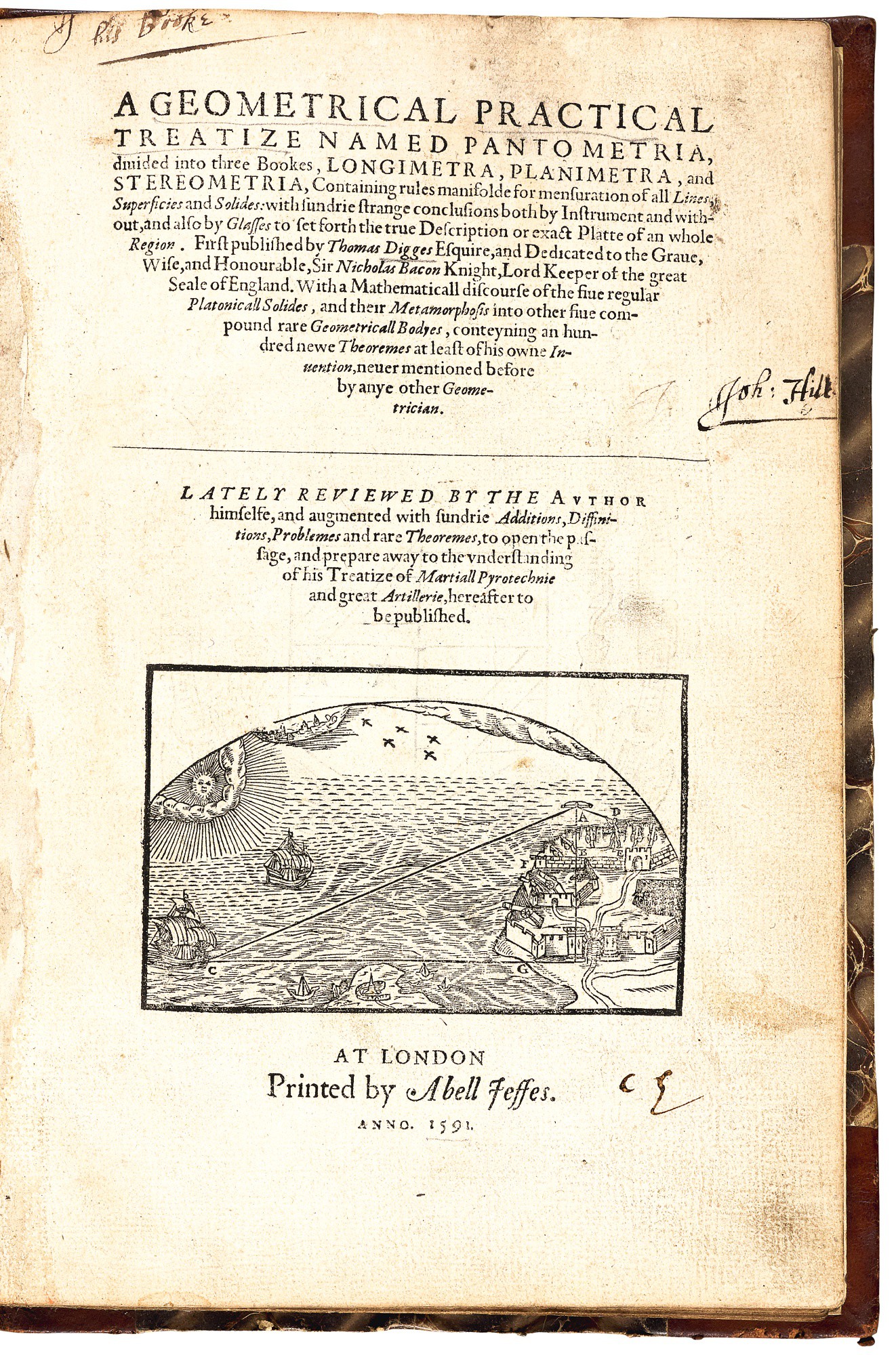 Digges, A Geometrical Practical Treatize Named Pantometria, London ...