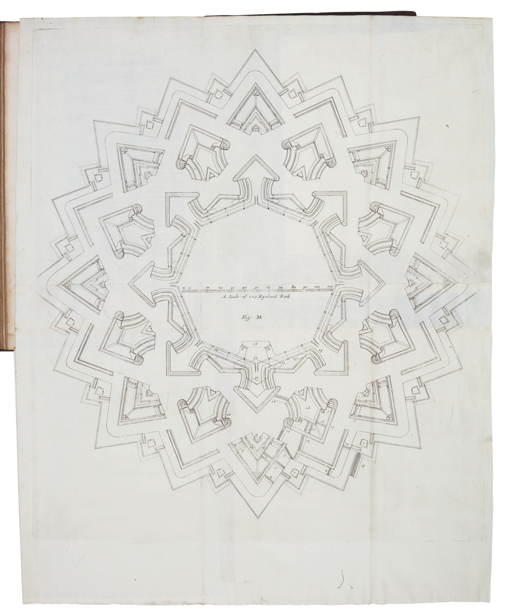 Coehoorn, The New Method of Fortification, London, 1705, contemporary ...