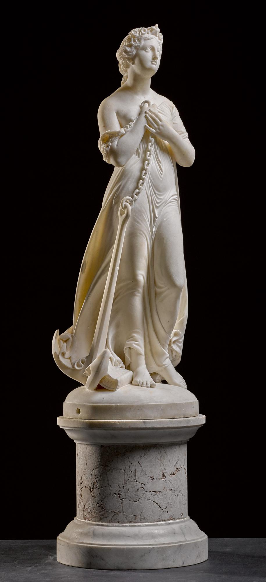 GIOVANNI MARIA BENZONI | LA SPERANZA (ALLEGORY OF HOPE) | 19th and 20th ...