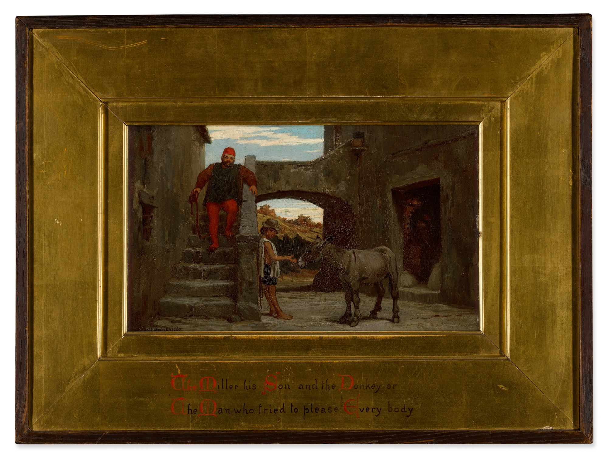 The Fable of the Miller, His Son and the Donkey: a Set of Nine ...