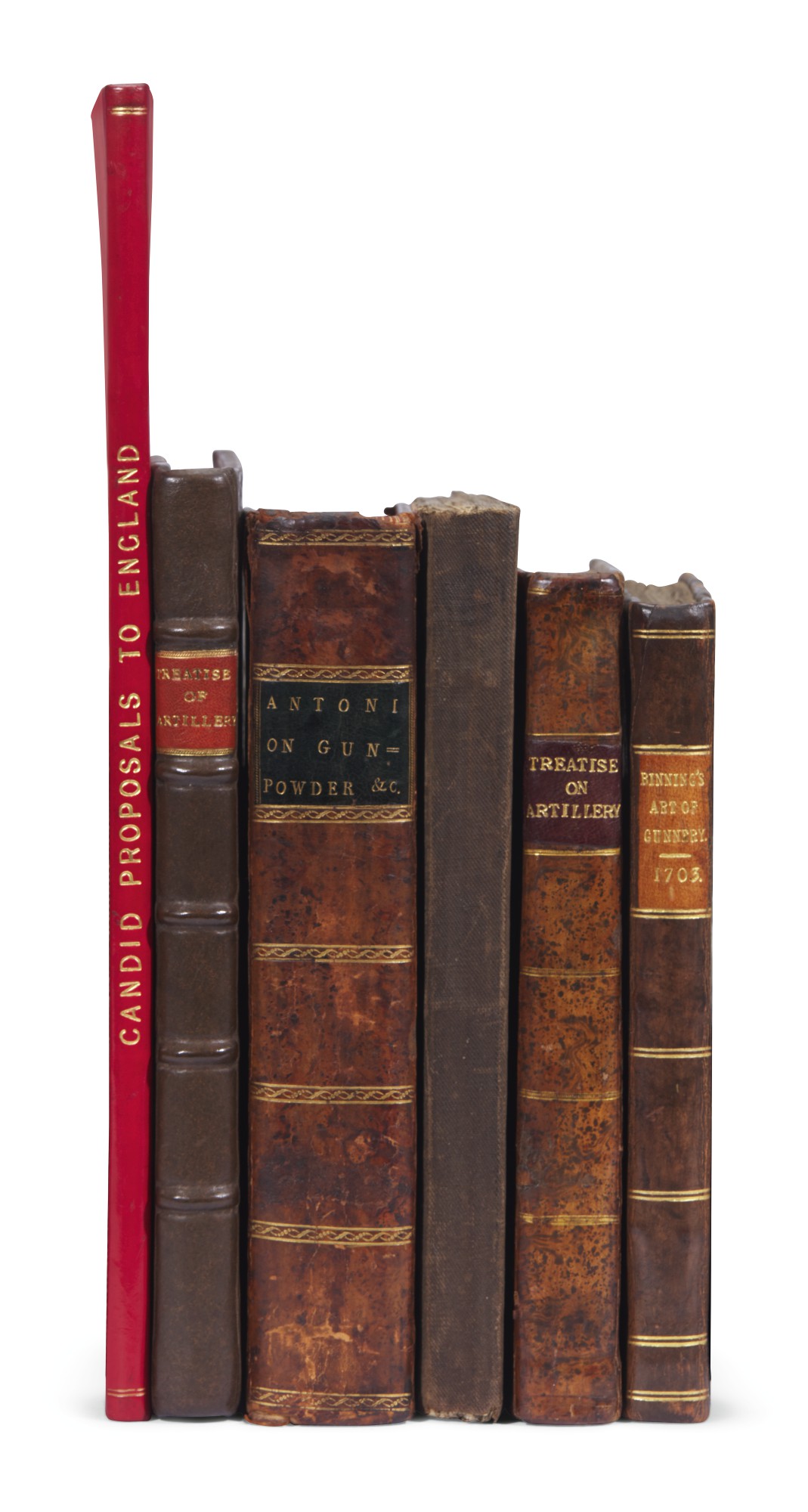 Gunnery, works in English, 6 vol. | The Cottesloe Military Library ...