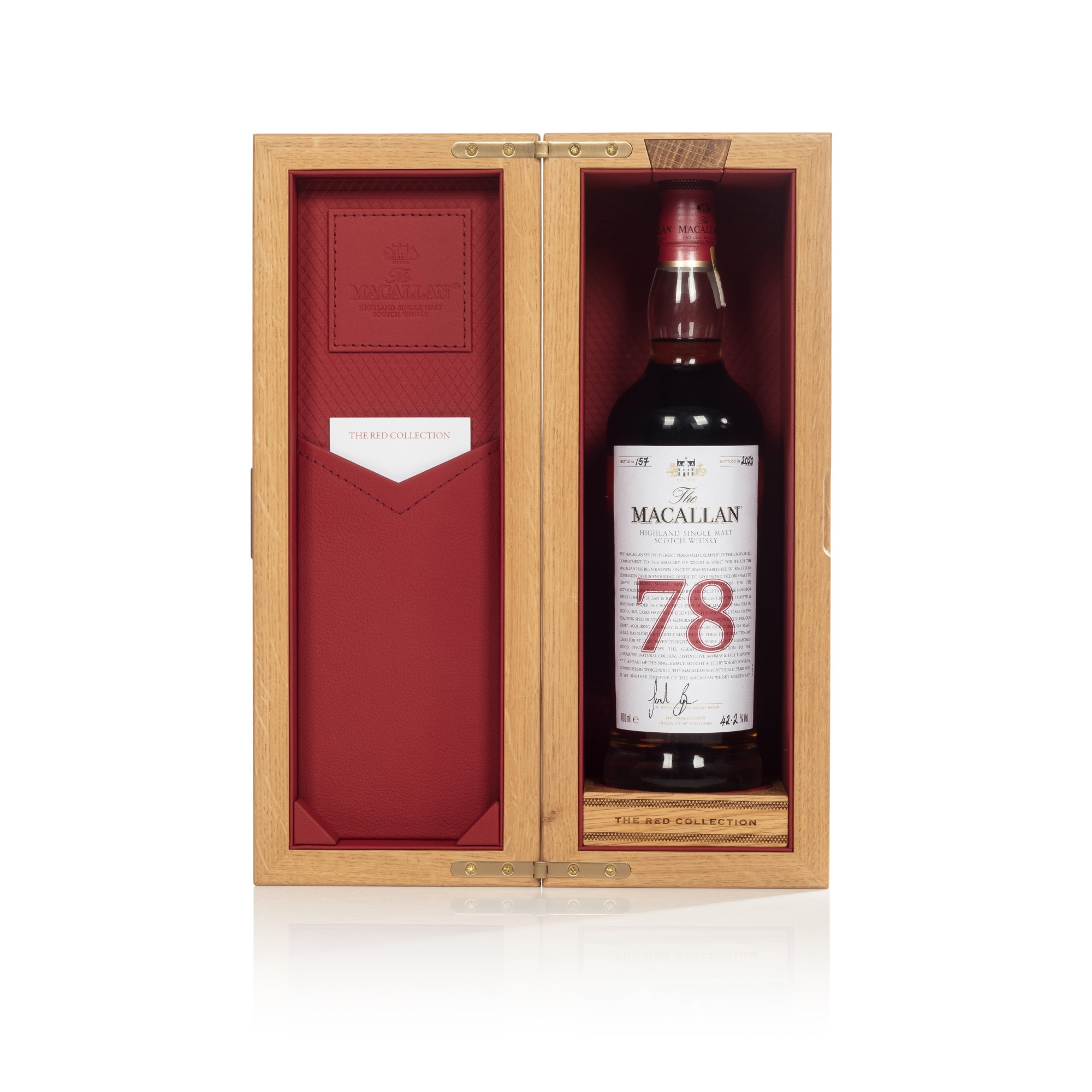 The Macallan The Red Collection 78 Year Old 42.2 abv NV (1 BT70) | Fine ...