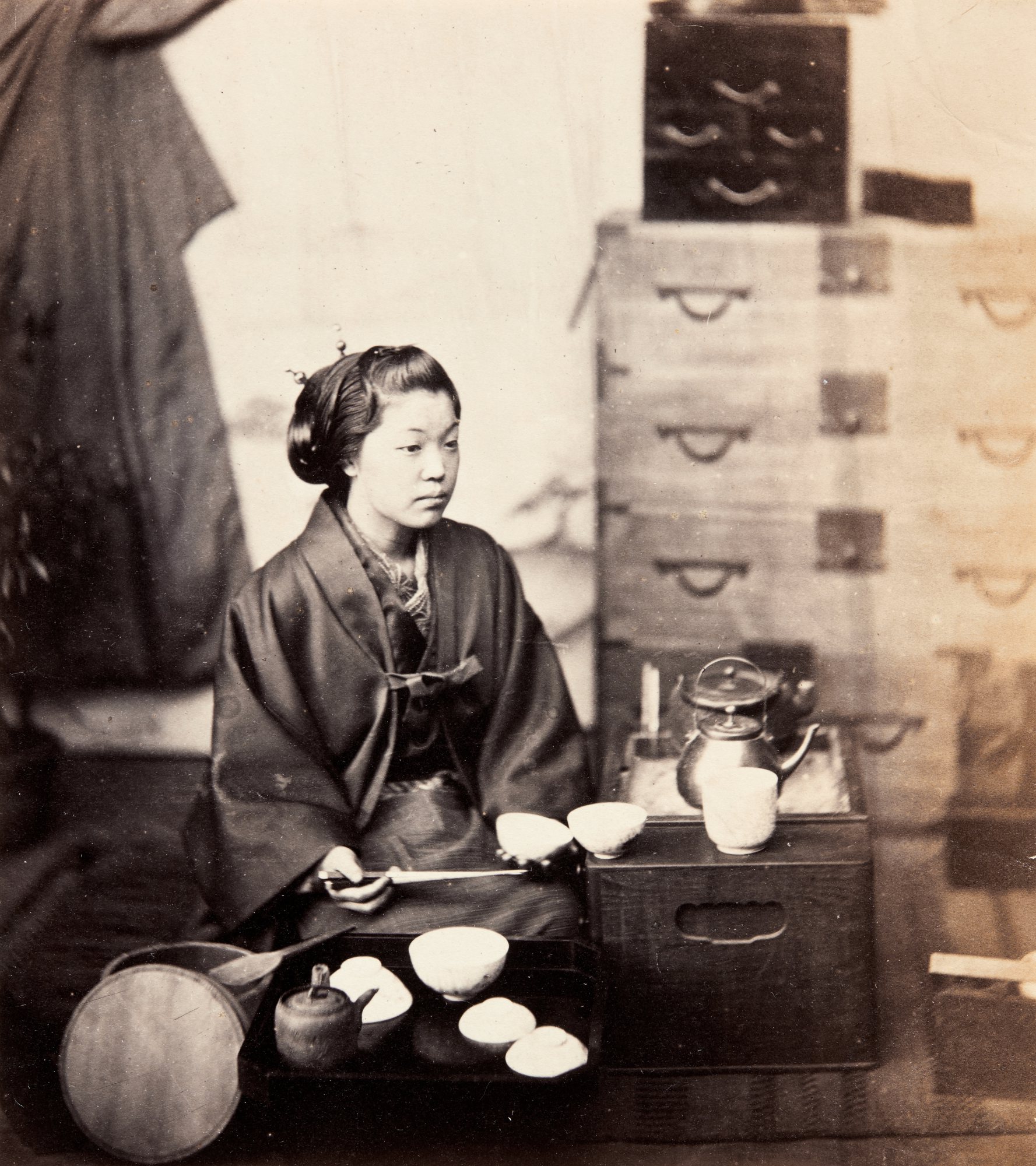 Felice Beato (1832-1909) | Album of photographs of Japan and three ...
