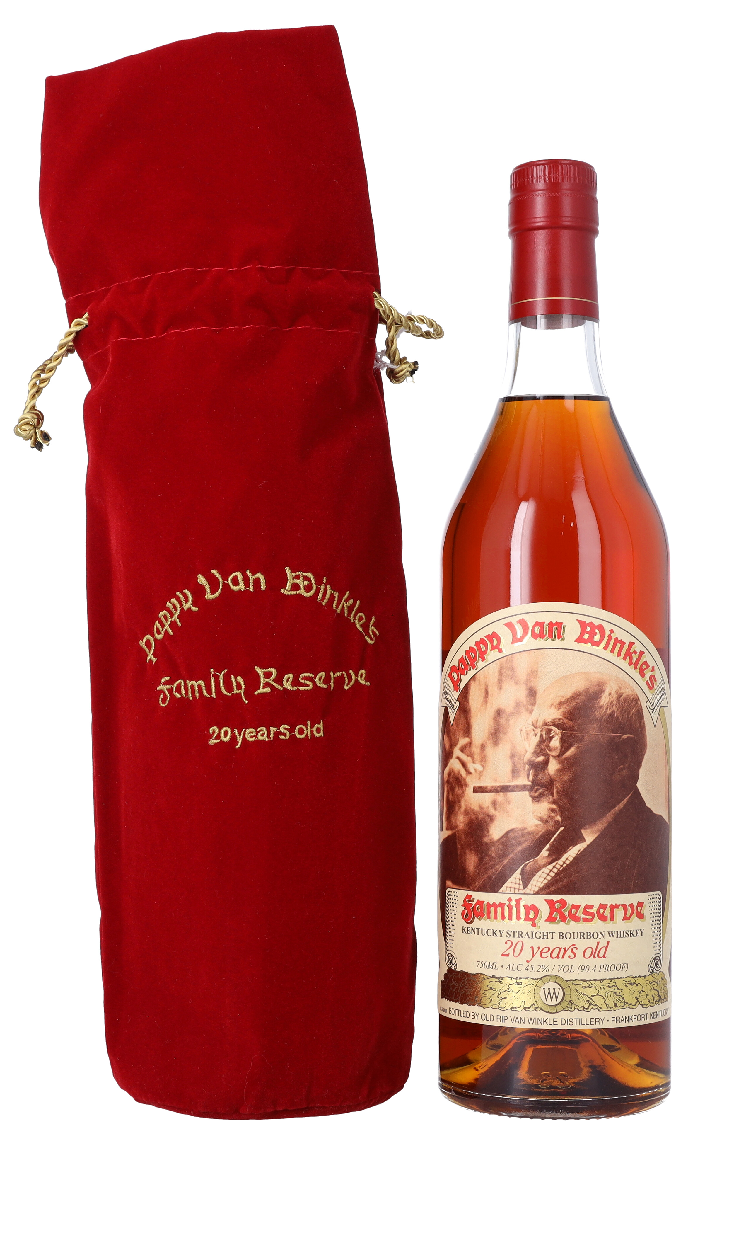 Pappy Van Winkle's 20 Year Old Family Reserve 90.4 proof NV (1 BT75 ...