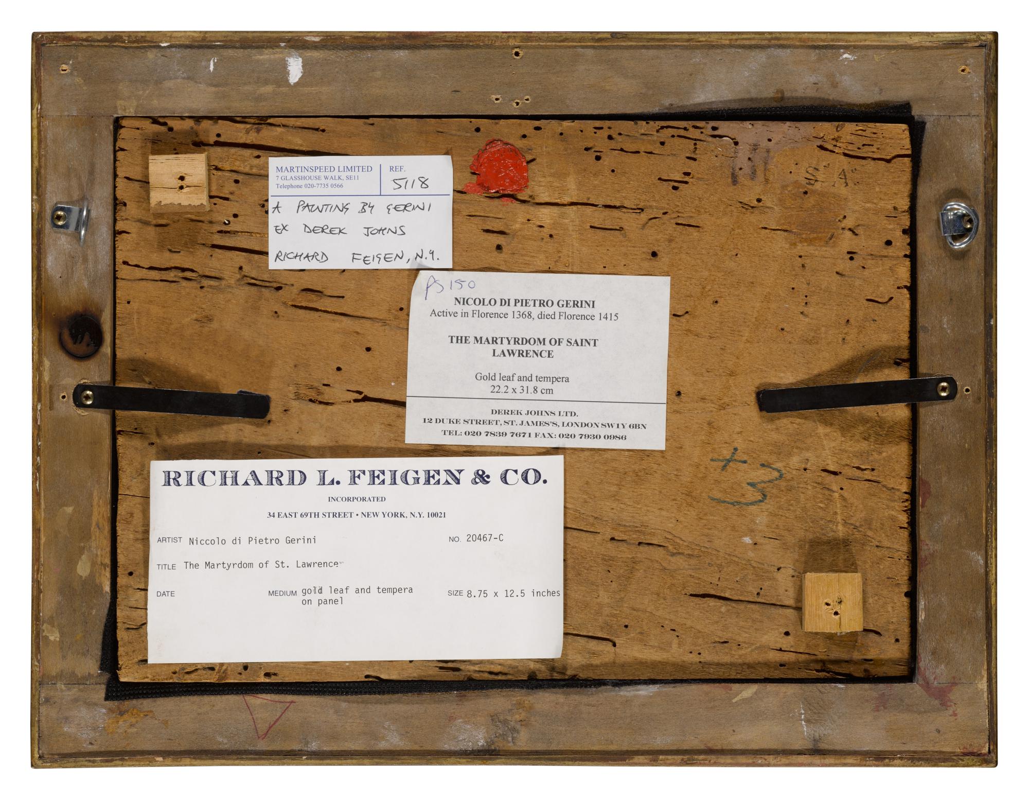 The Martyrdom of Saint Lawrence | Collector, Dealer, Connoisseur: The ...