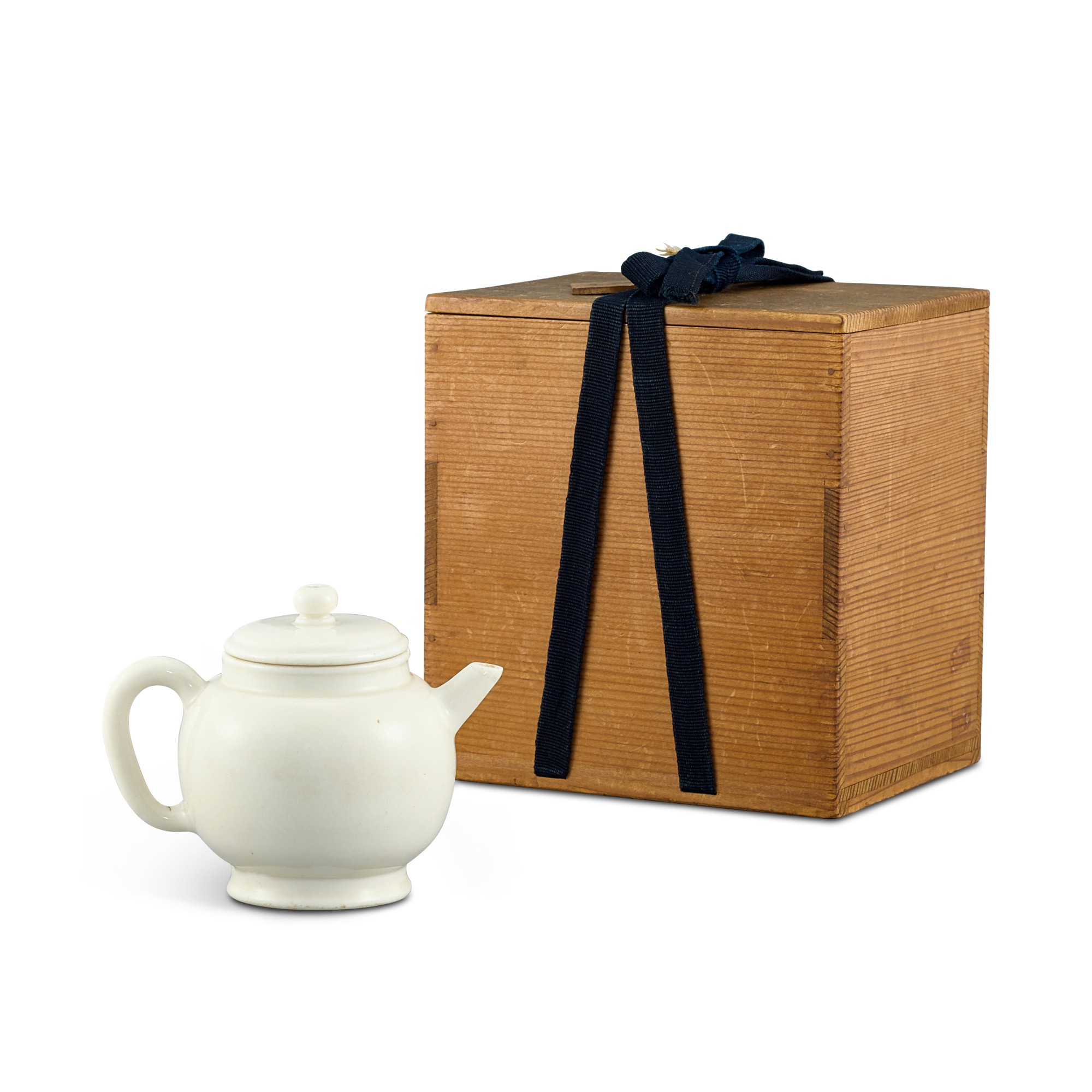 A dehua teapot and cover 17th century | 十七世紀 德化白瓷茶壺 《子信》款 | CHINA ...