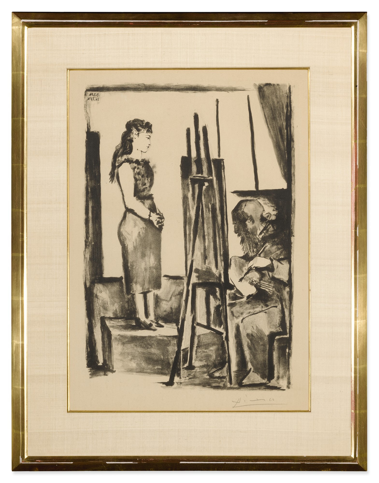 PABLO PICASSO | LA POSE HABILLÉE (B. 764; M. 257) | Important Prints ...