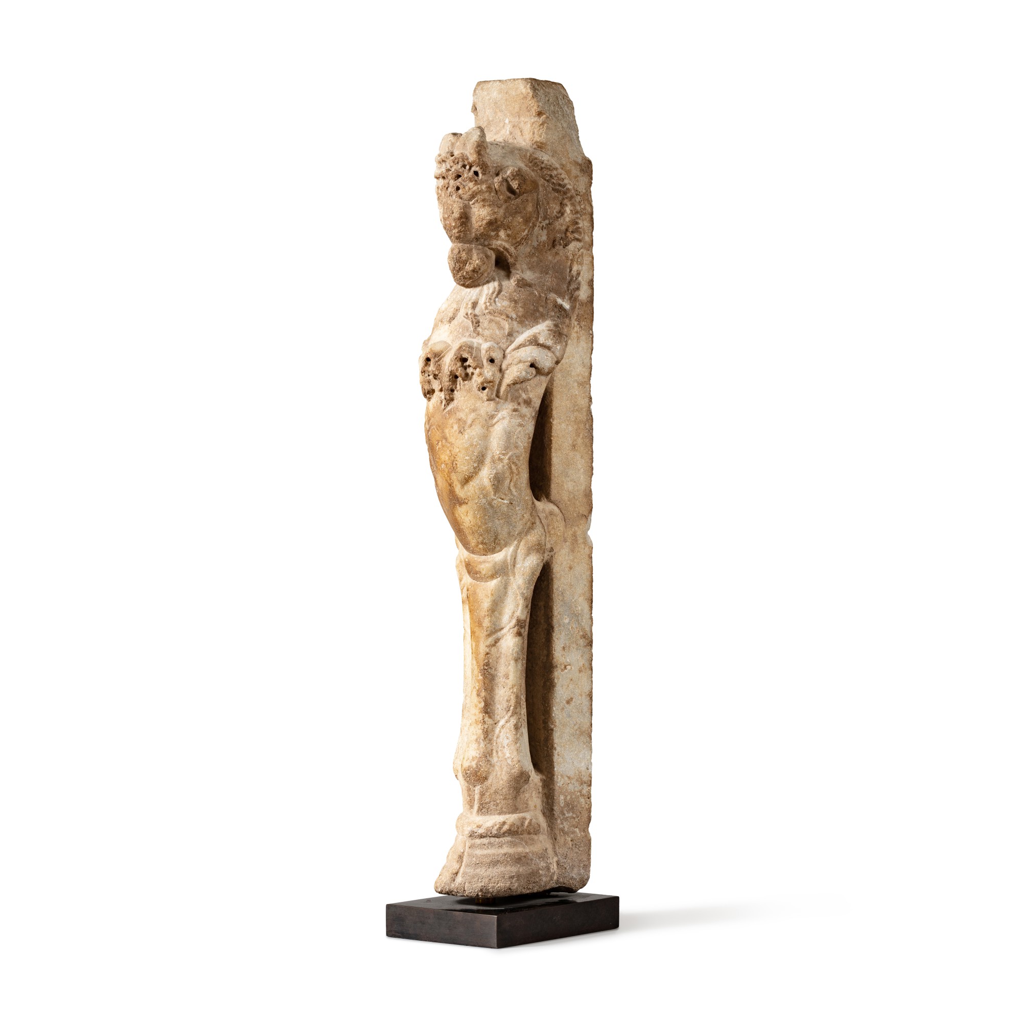 Roman marble table leg with ram's head, circa 2nd century A.D. | Pied ...