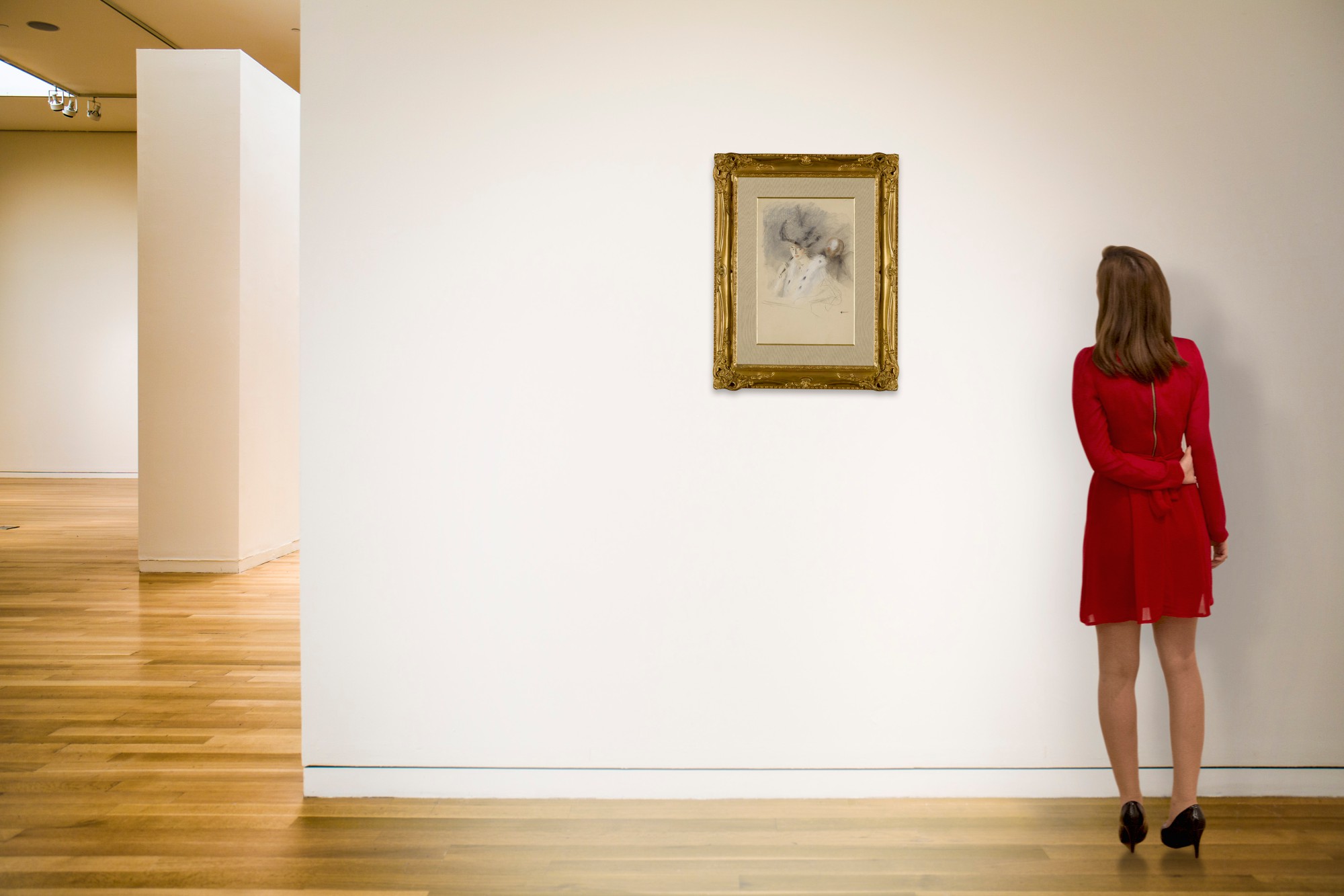 JEAN LOUIS FORAIN | JEUNE FEMME | Impressionist and Modern Art Online ...