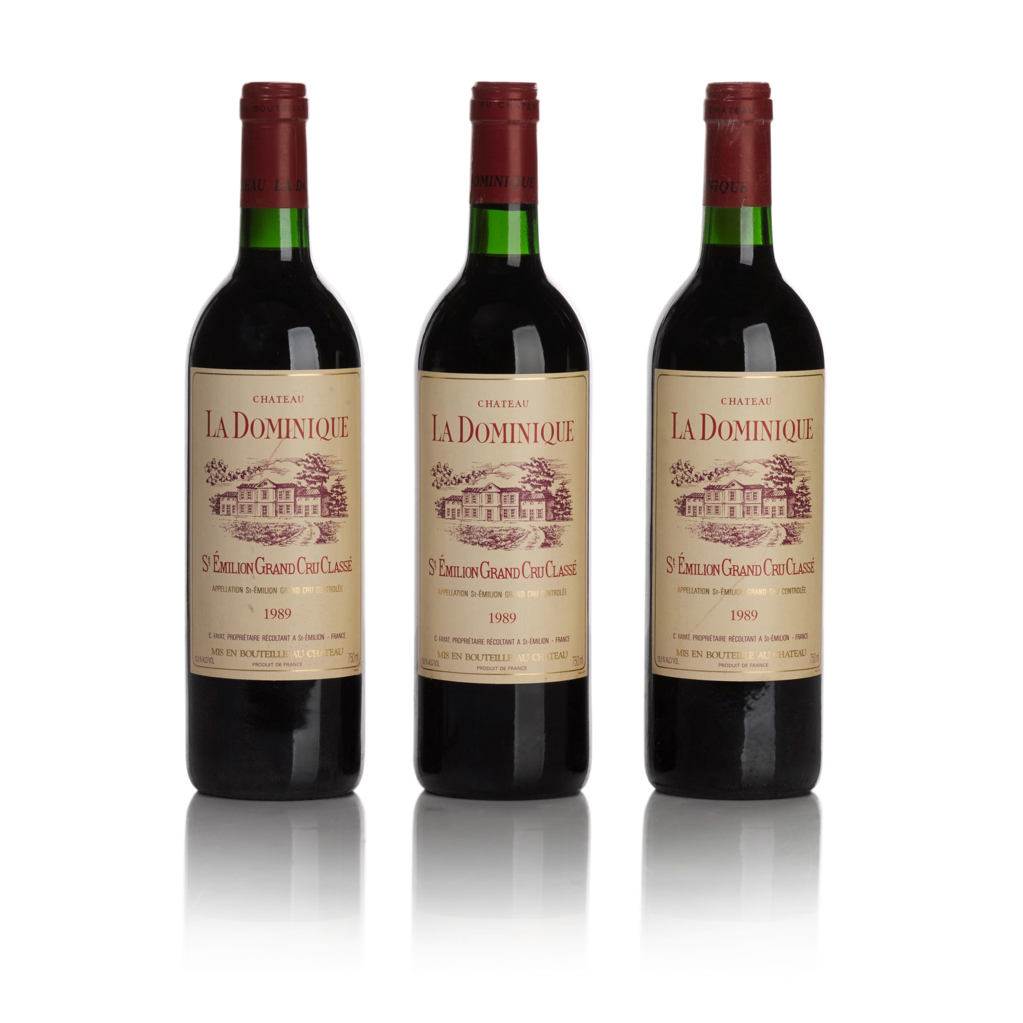 Château La Dominique 1989 (3 BT) | The Clifford Harris Collection | A ...