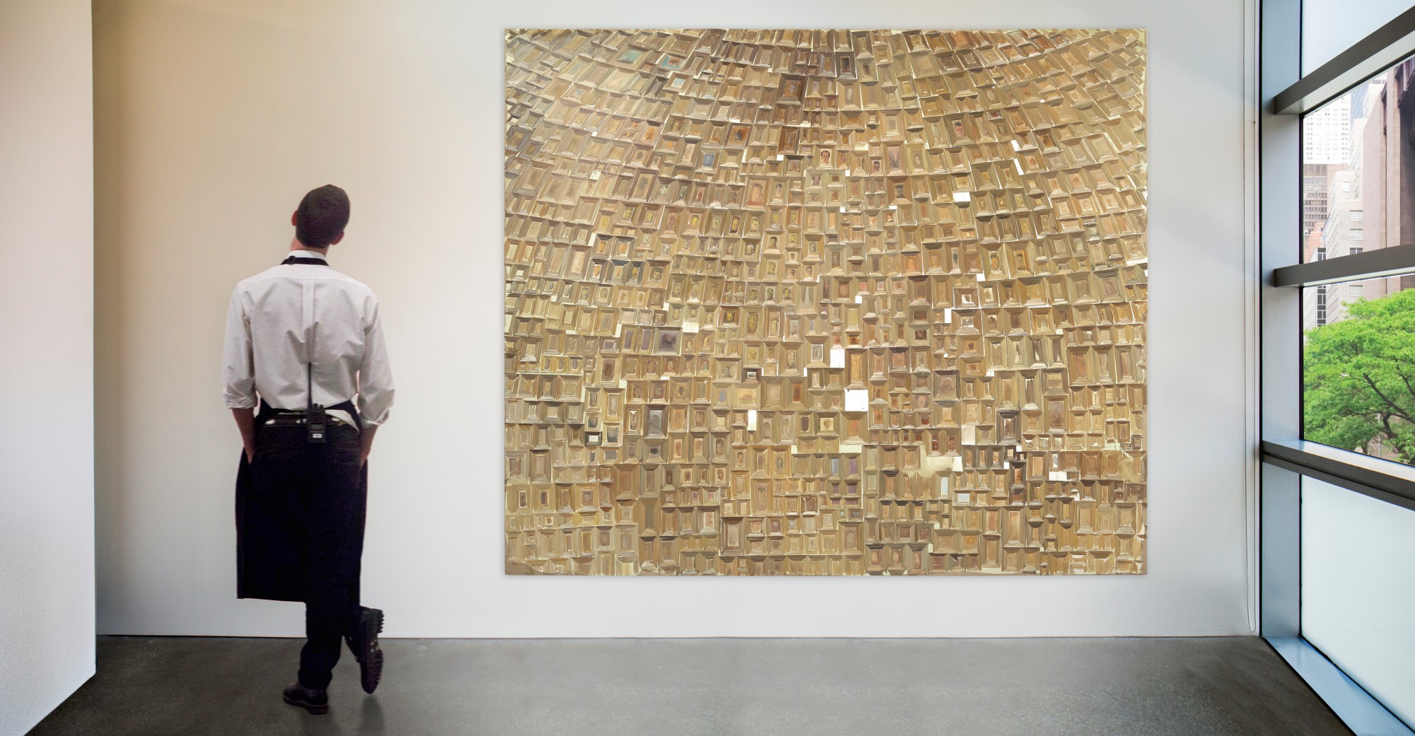 DAVID DEUTSCH | WHITE CHROME ROTUNDA | Contemporary Art Online | New ...