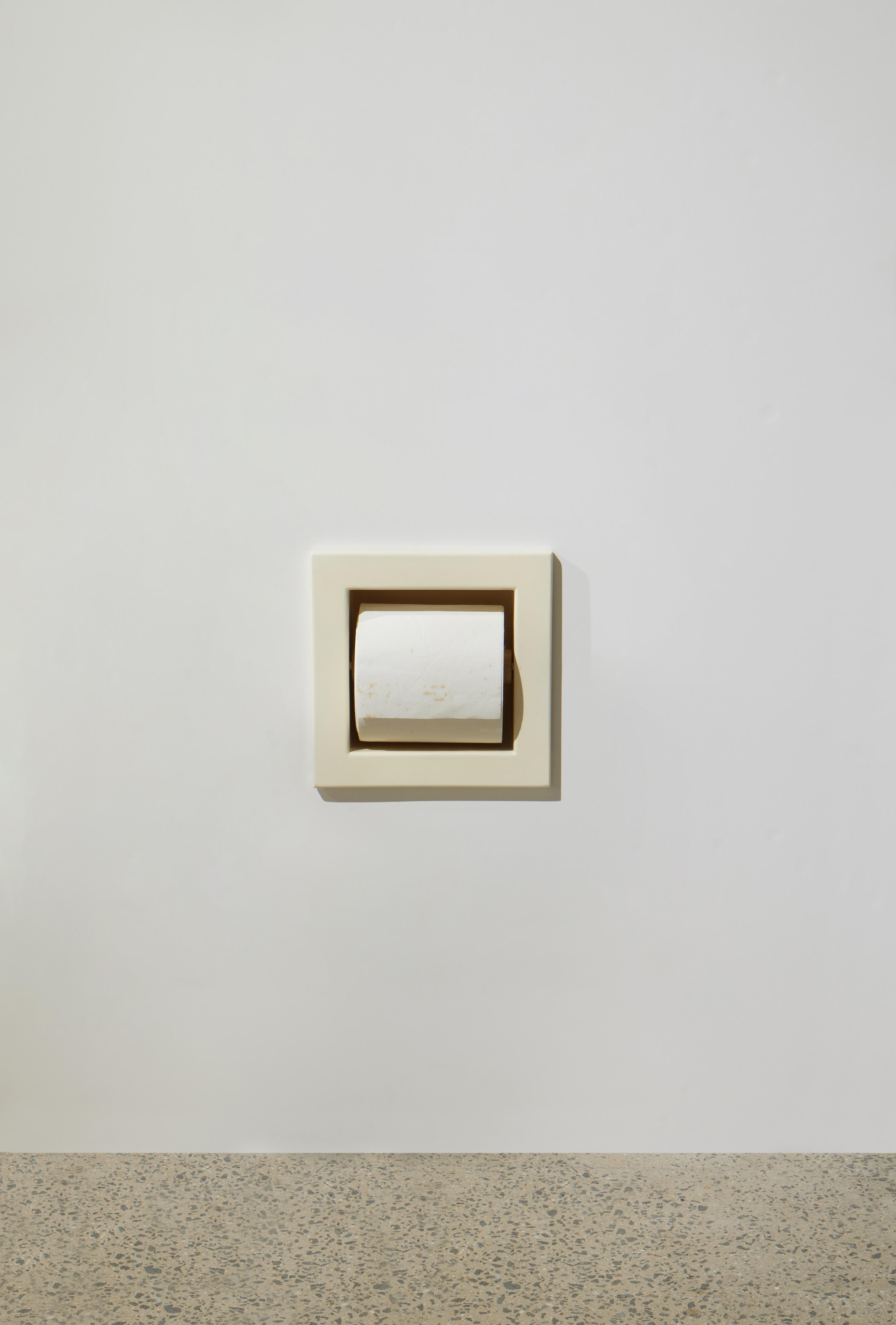 Untitled (wall inset toilet paper roll #7 short white) | A Life in Art ...