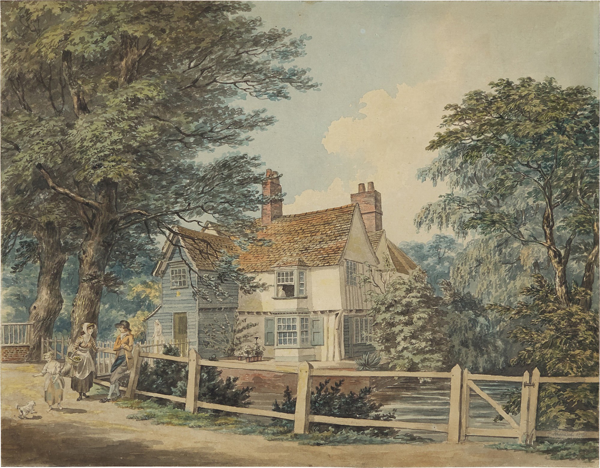St Mary s Rectory Newington Butts Southwark Near London Old st-mary-s-rectory-newington-butts-southwark-near-london-old