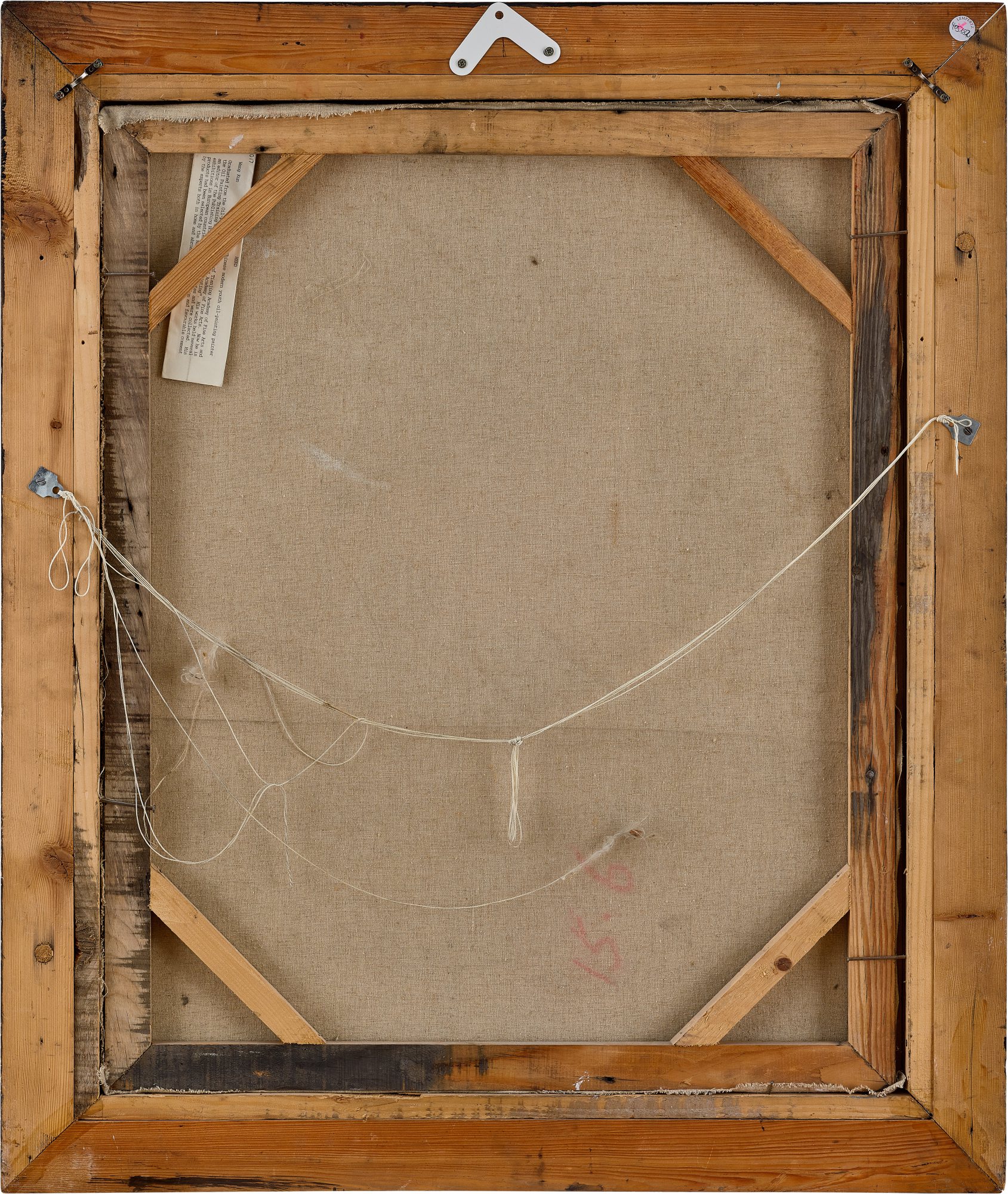 Wang Kun | A young monk 年輕僧侣 | Modern Art Online | 2022 | Sotheby's