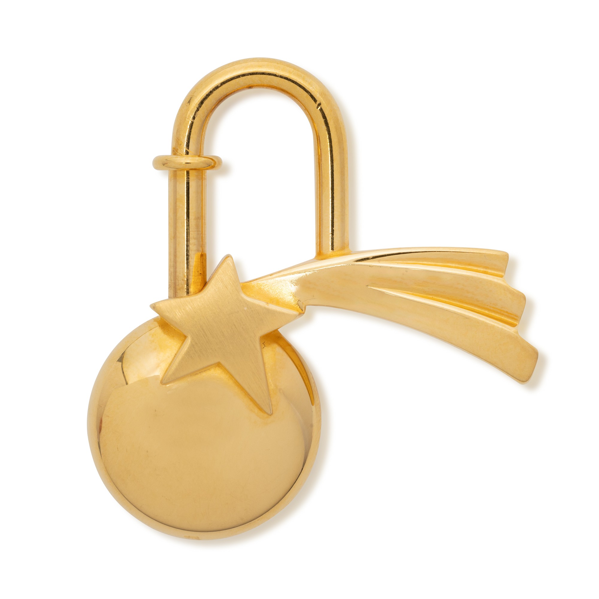 Hermès Vintage Gold Shooting Star Cadena Lock Charm, 1999 Available For ...