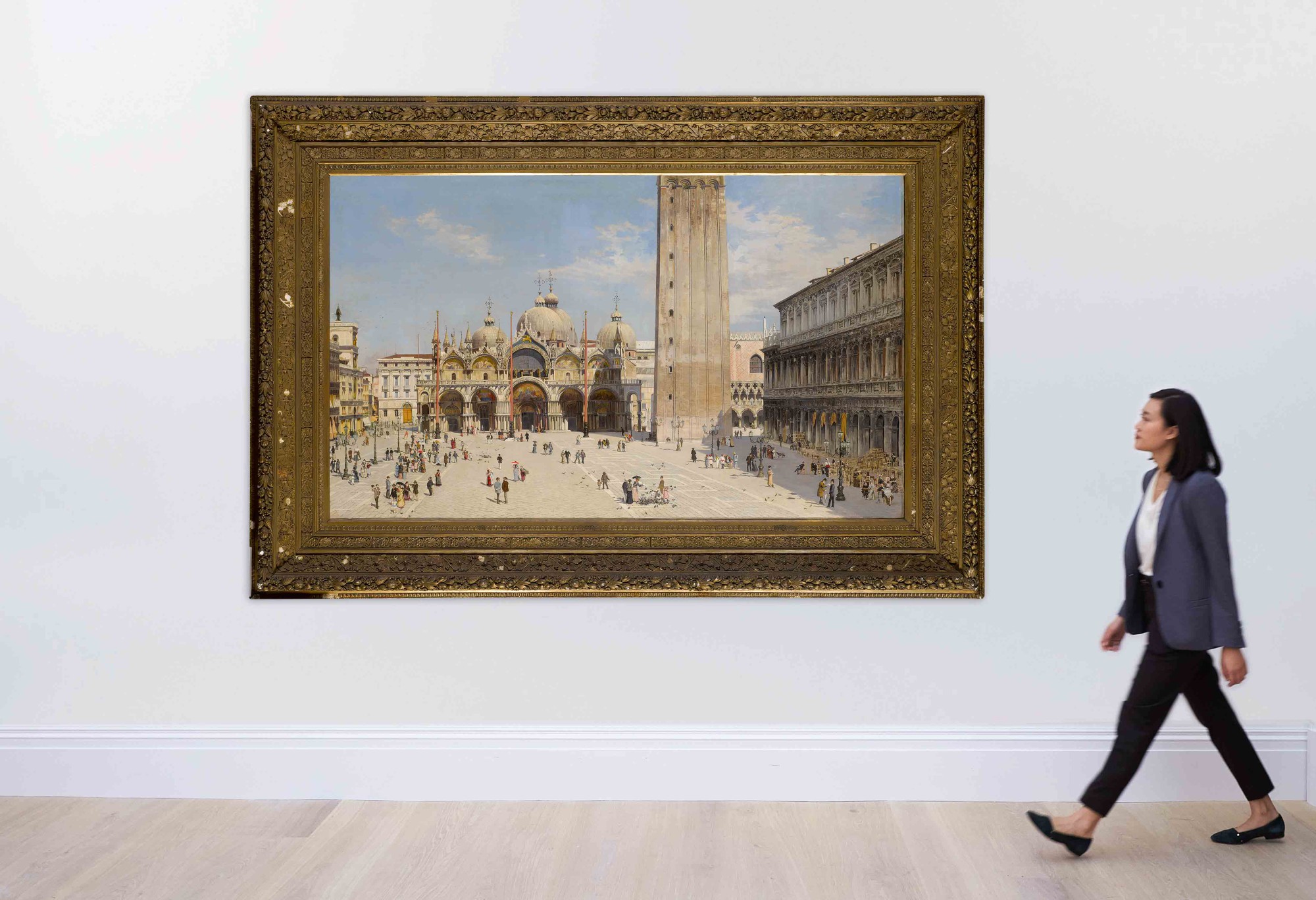 Venice: A View of the Piazza San Marco | Master Paintings & Sculpture ...
