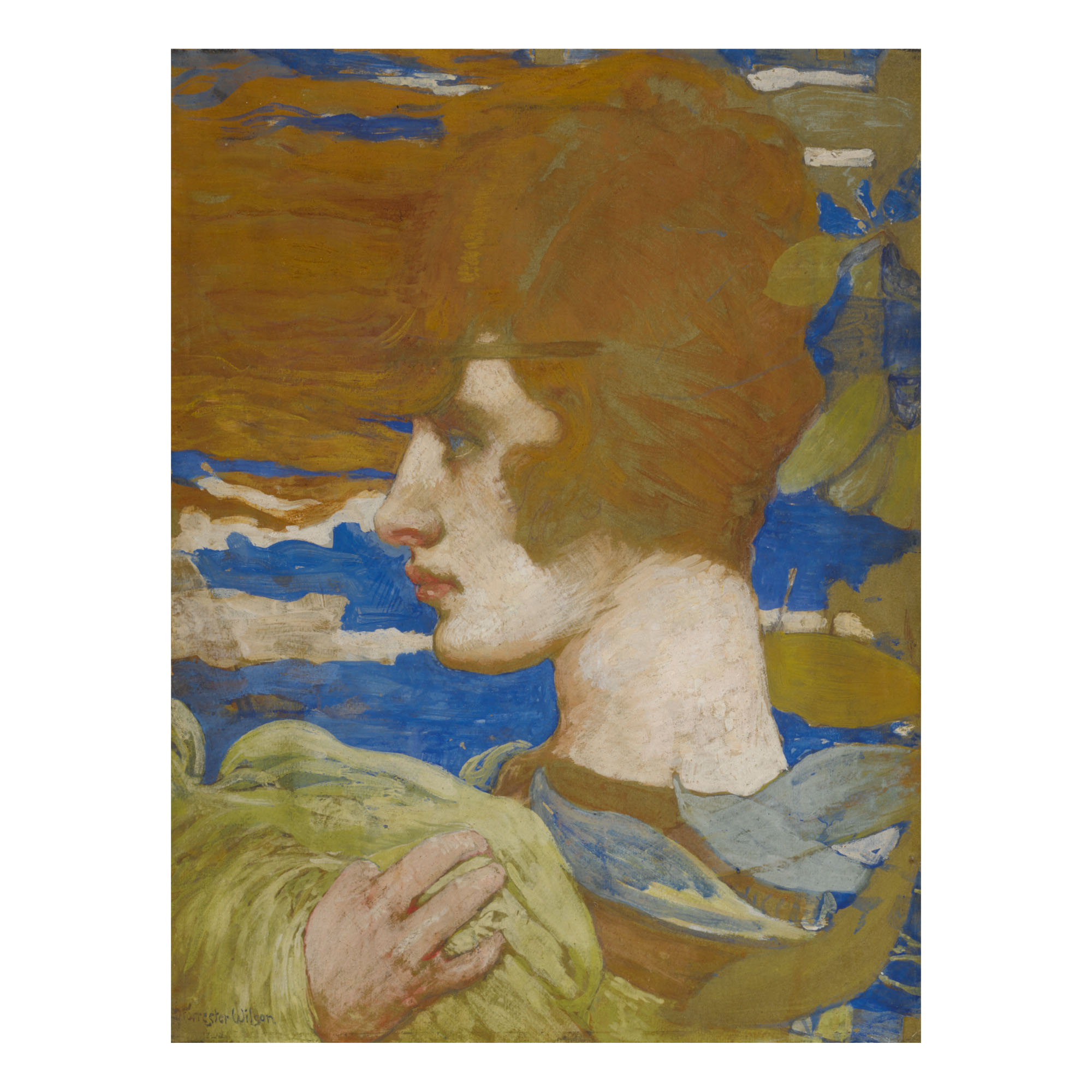 DAVID FORRESTER WILSON R.S.A. | WIND | 19th Century European Art | 2020 ...