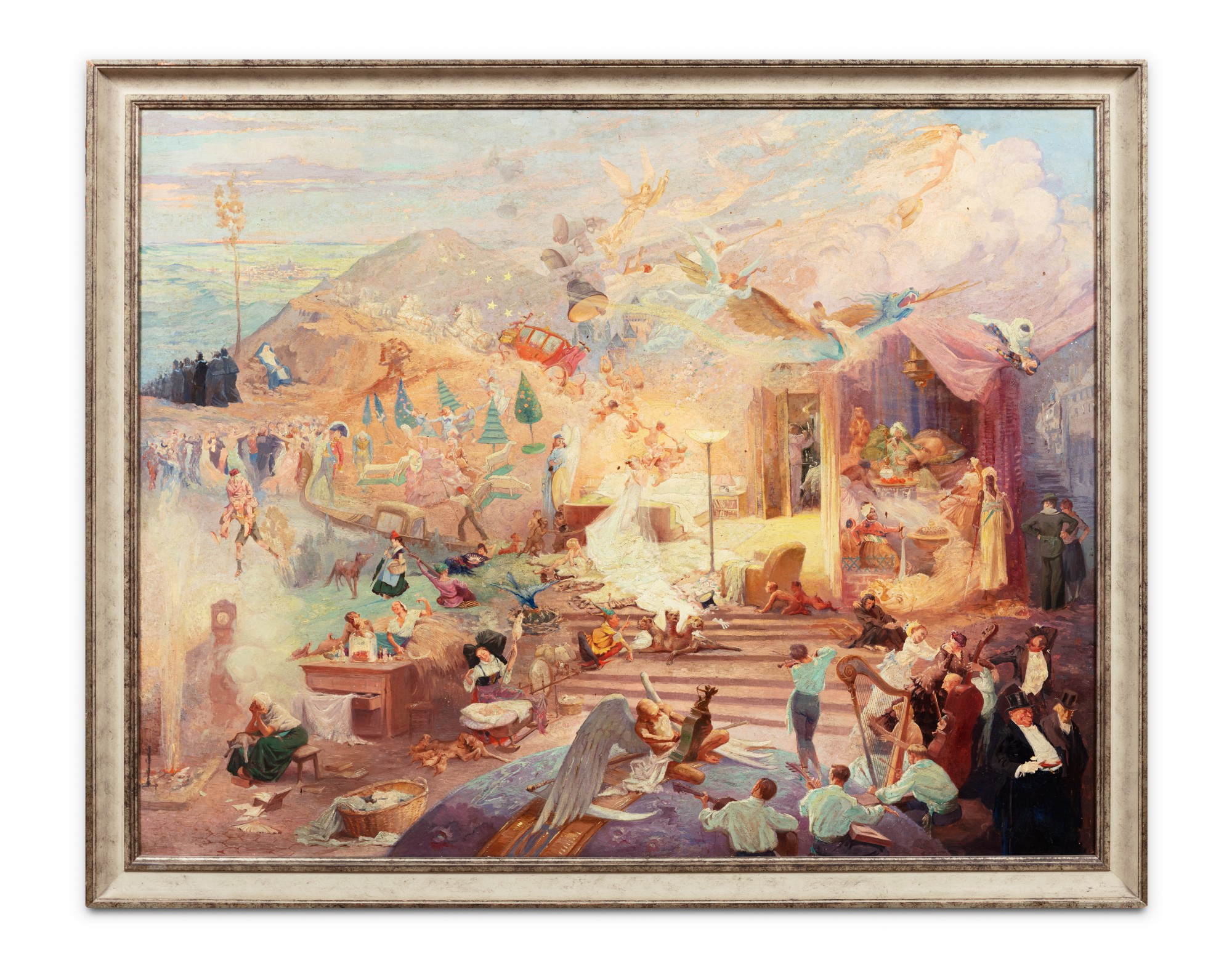 ADOLPHE-LÉON WILLETTE | PHANTASMAGORICAL SCENE, ALSO CALLED LIBERTY ...