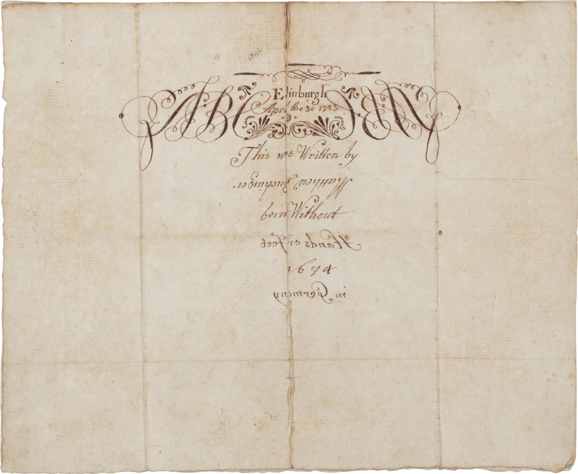 Buchinger, Matthias | "Written by Matthew Buchinger" | The Ricky Jay ...