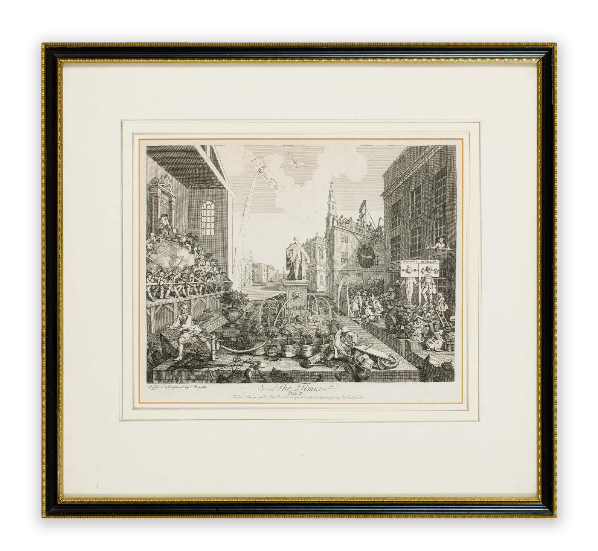 AFTER WILLIAM HOGARTH [D'APRÈS WILLIAM HOGARTH] (i) THE FOUR TIMES OF ...