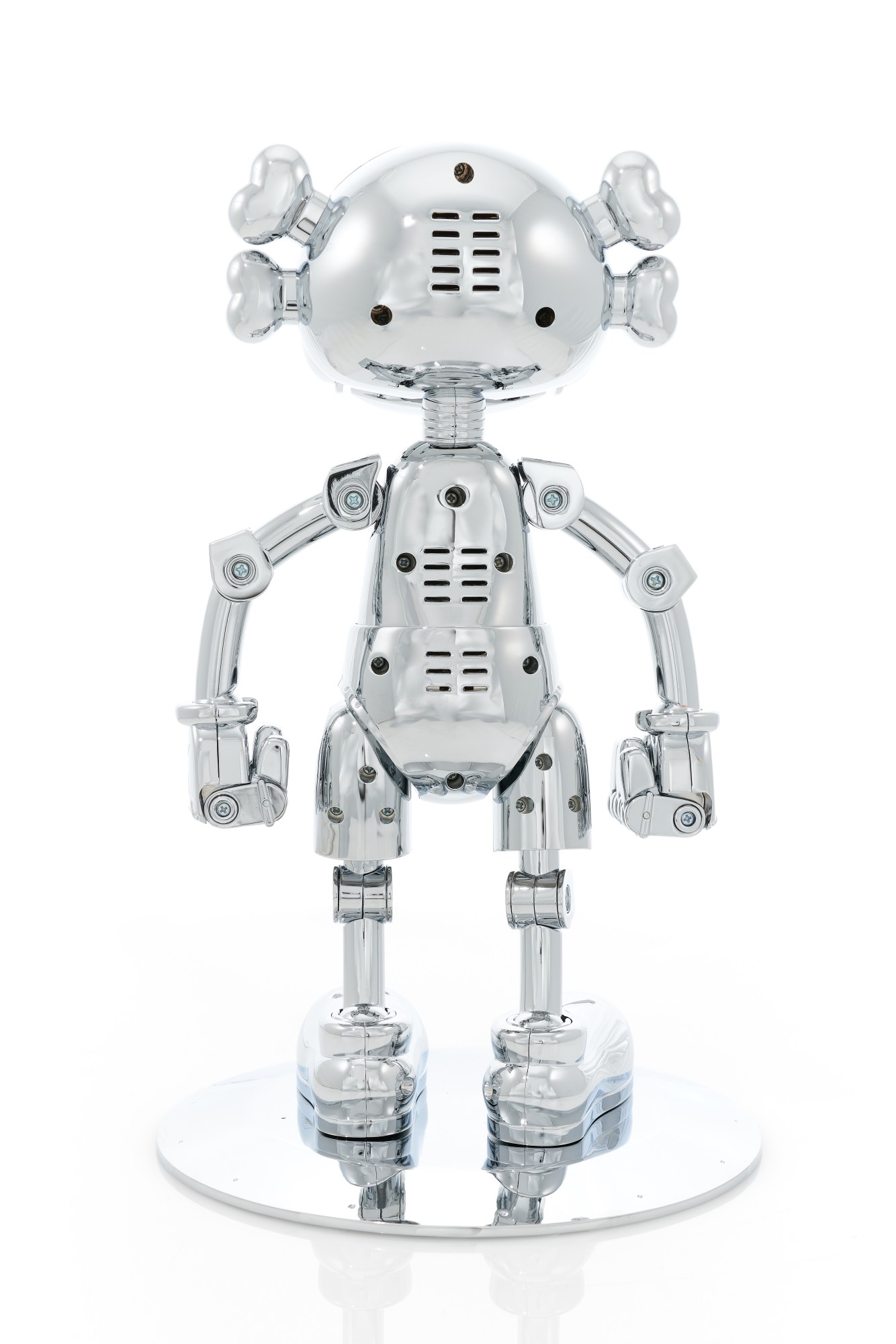 KAWS X Hajime Sorayama No Future Companion (Silver Chrome ...