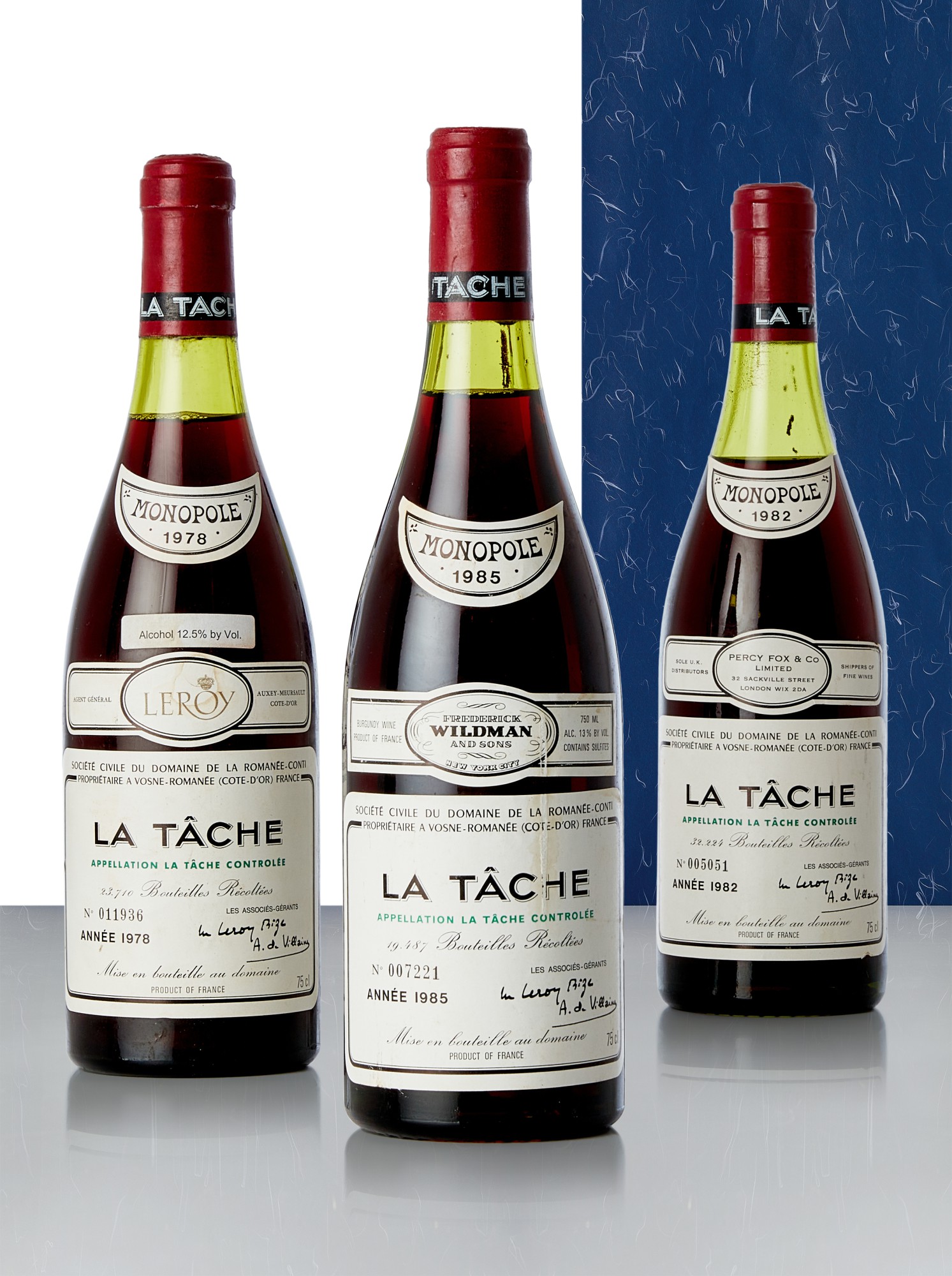 La Tâche 1985 Domaine de la Romanée-Conti (4 BT) | Prestigious French ...