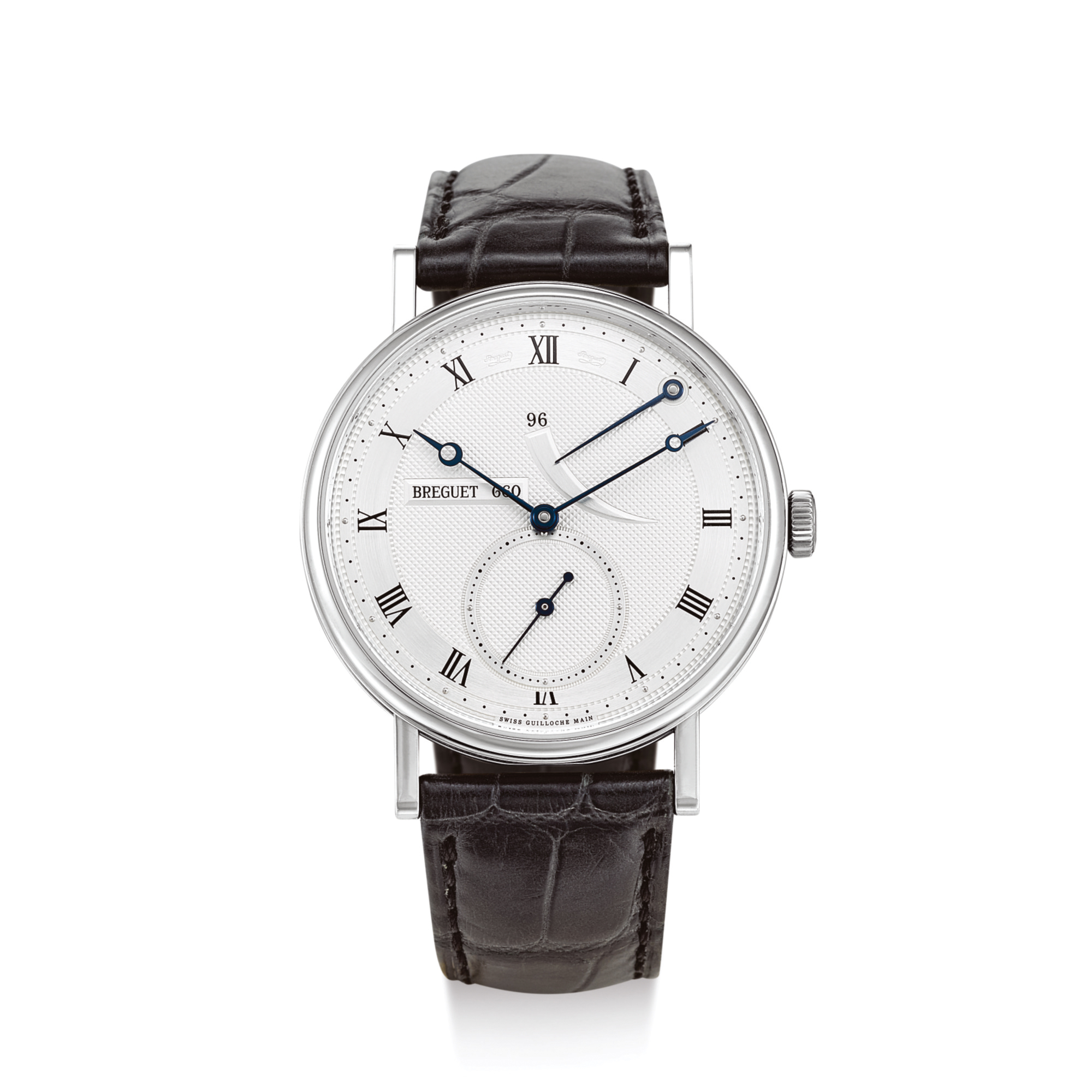 BREGUET | CLASSIQUE, REFERENCE 5277 A WHITE GOLD WRISTWATCH WITH POWER ...