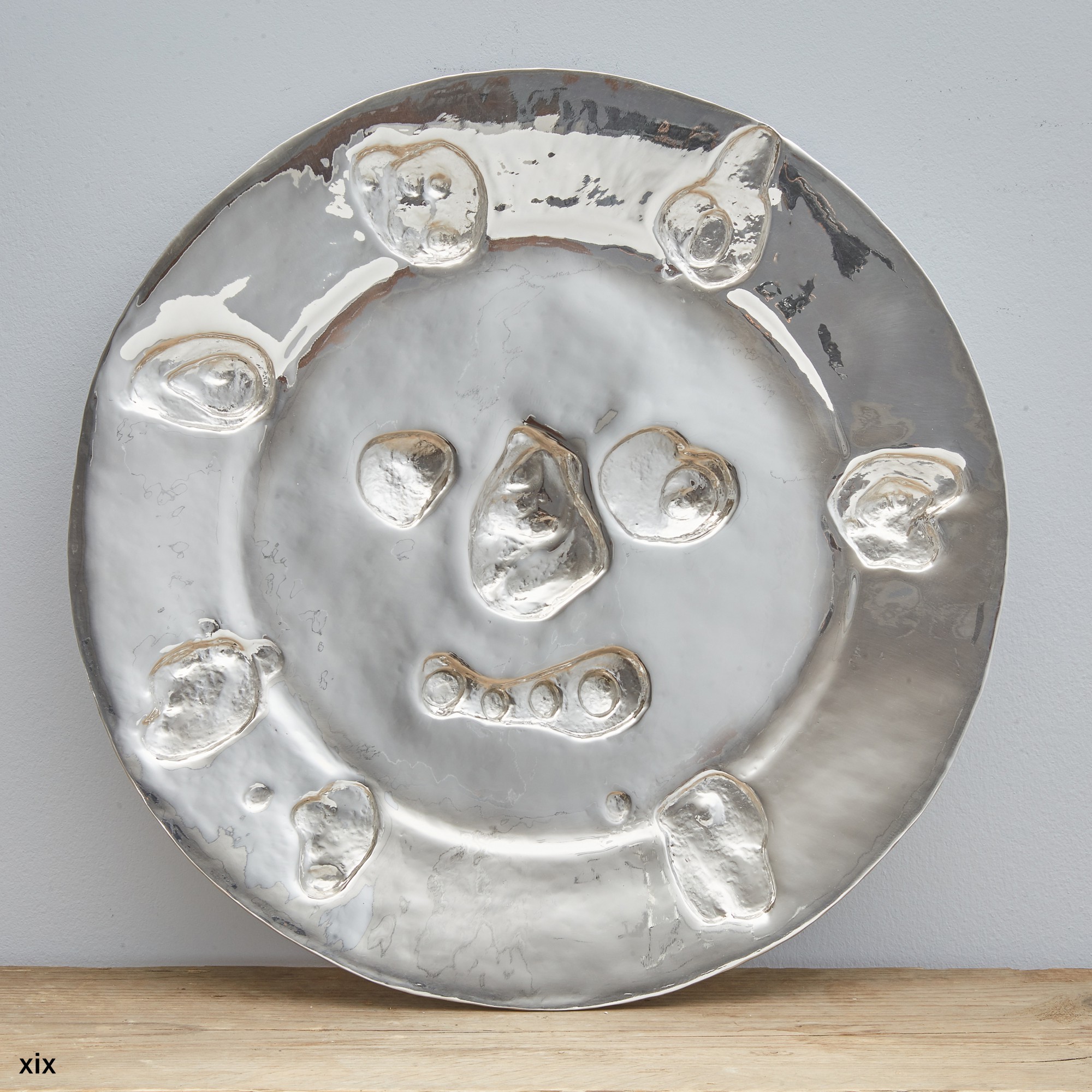 A complete set of 24 silver plates | 全套二十四件銀盤 | Modern Renaissance: A ...