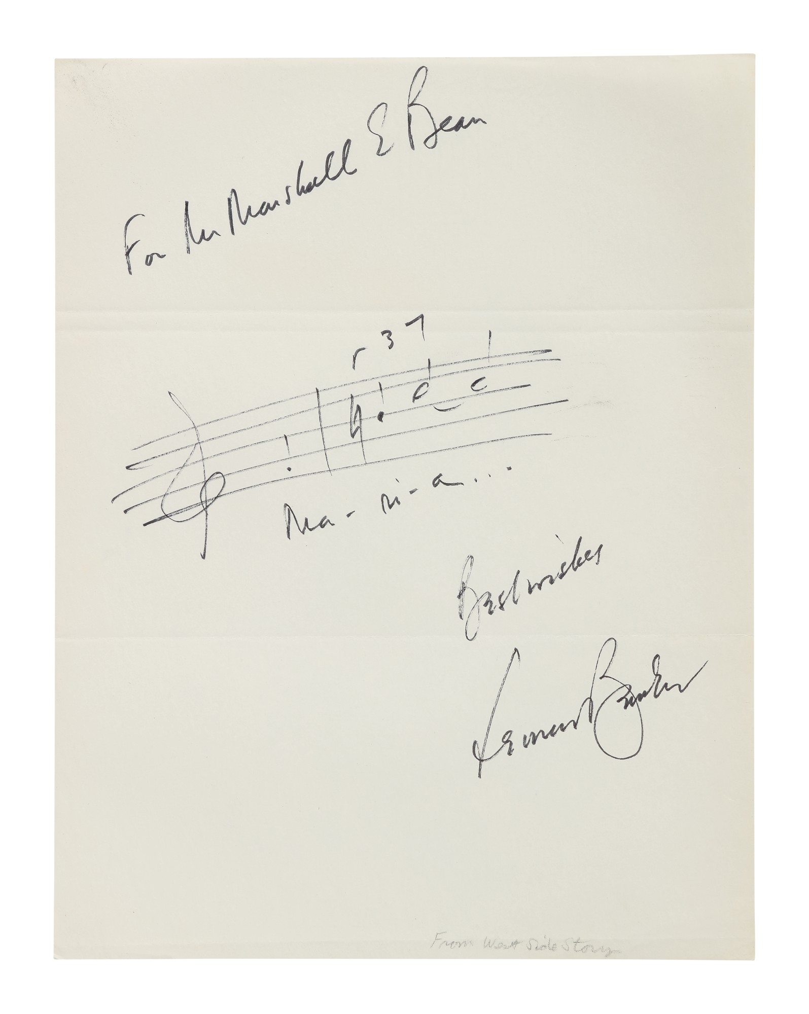 A Miscellany of American composers, including Irving Berlin, Leonard ...
