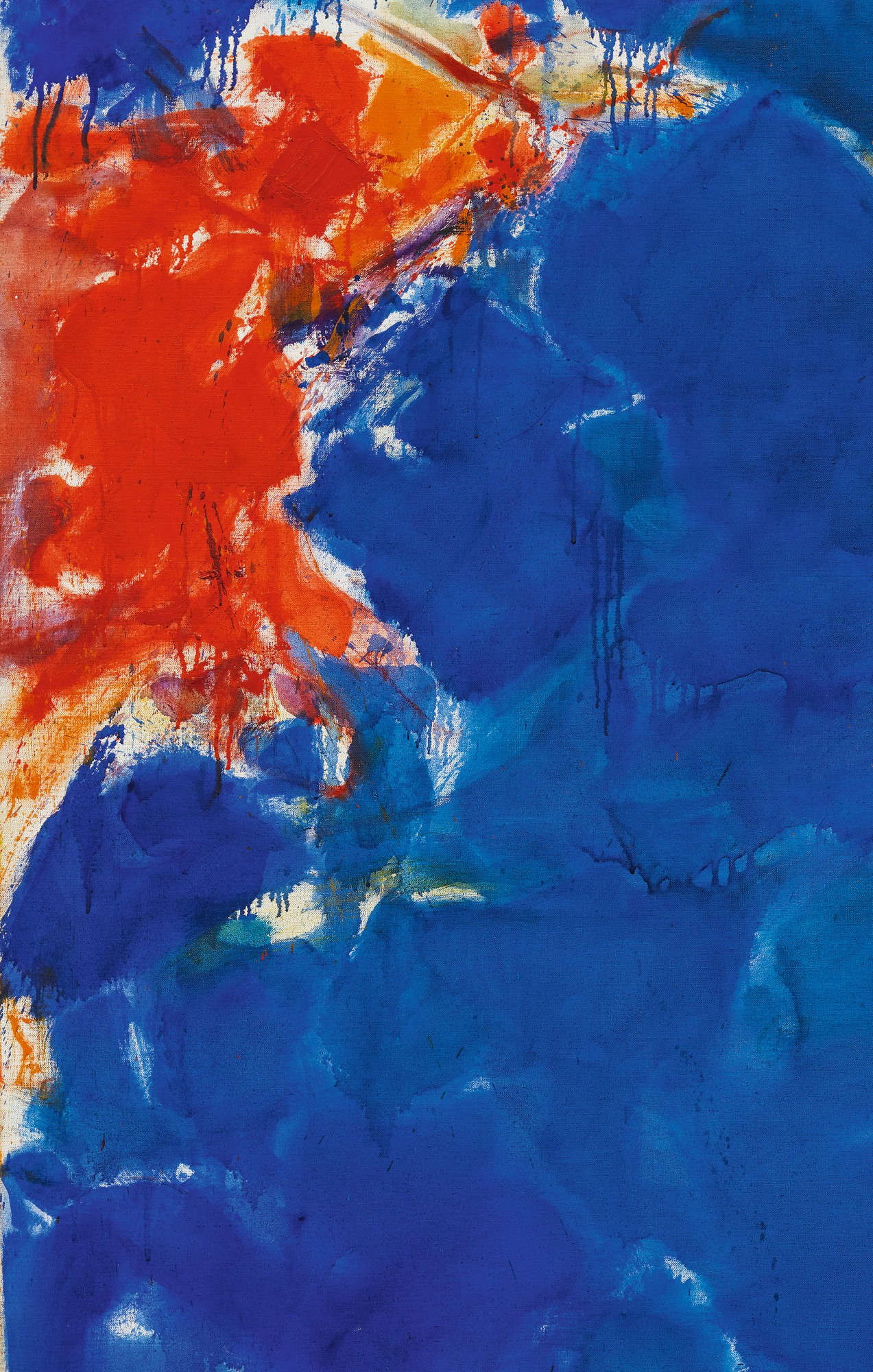 SAM FRANCIS | DEEP BLUE, YELLOW, RED | Contemporary Art Evening Auction ...