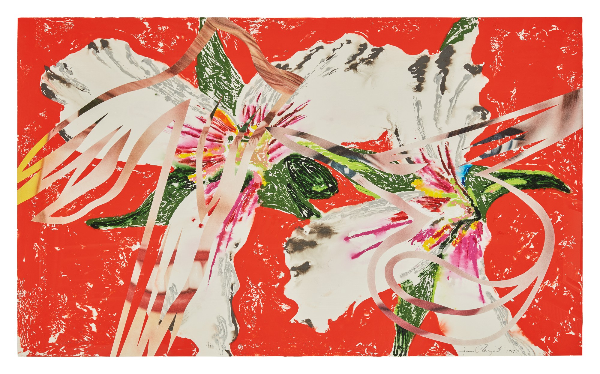 JAMES ROSENQUIST | SISTER SHRIEKS (GLENN 209) | Prints & Multiples ...