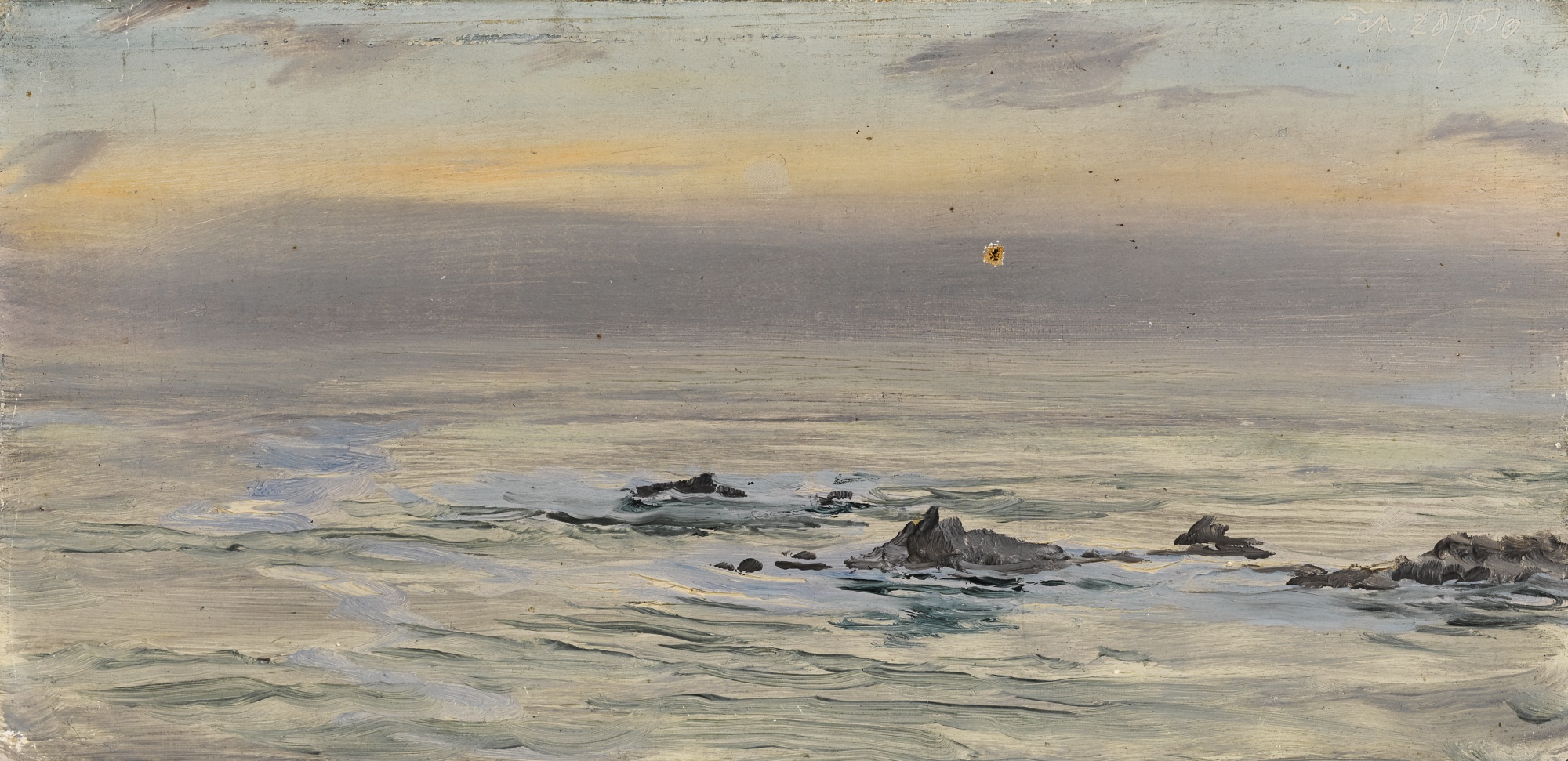 JOHN BRETT, A.R.A. | THE CLOSE OF A SUMMER DAY | Victorian, Pre ...