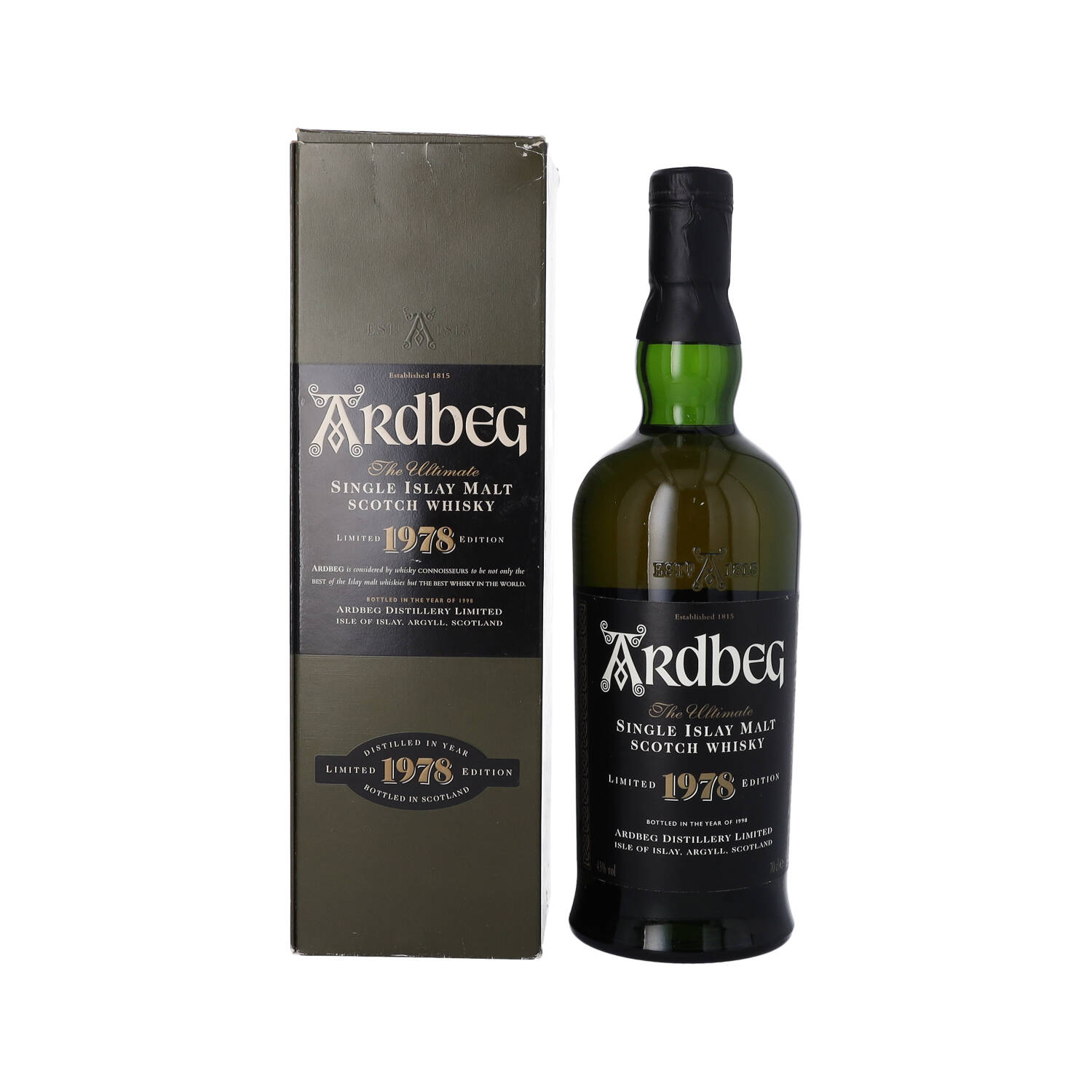 Ardbeg Limited Edition 43.0 abv 1978 (1 BT70) | Whisky & Whiskey | The ...