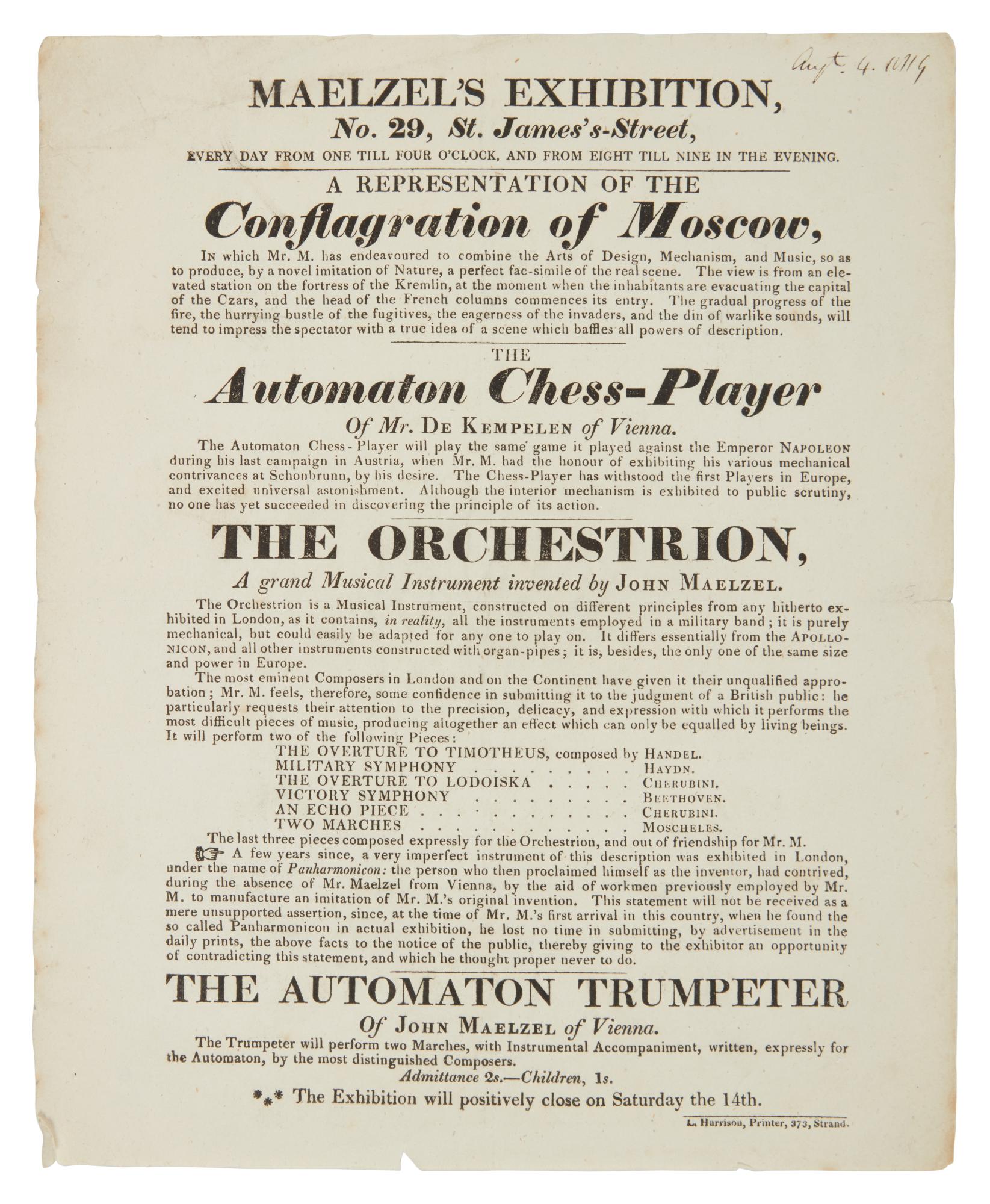 (Automaton Chess-Player) | Maelzel's mysterious mechanism | The Ricky ...