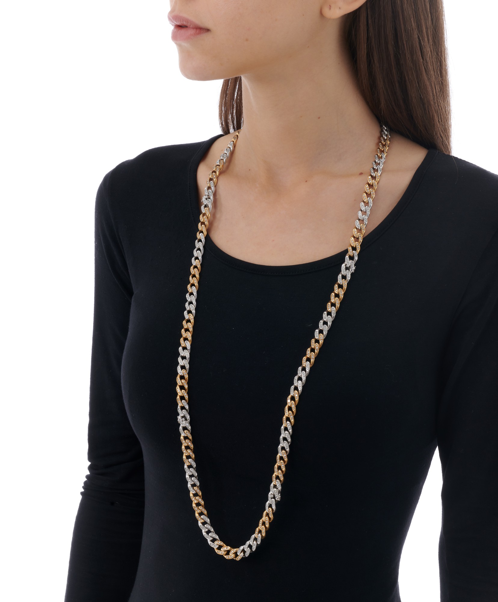 Long diamond necklace (Lunga collana con diamanti) | Fine Jewels | 2021 ...