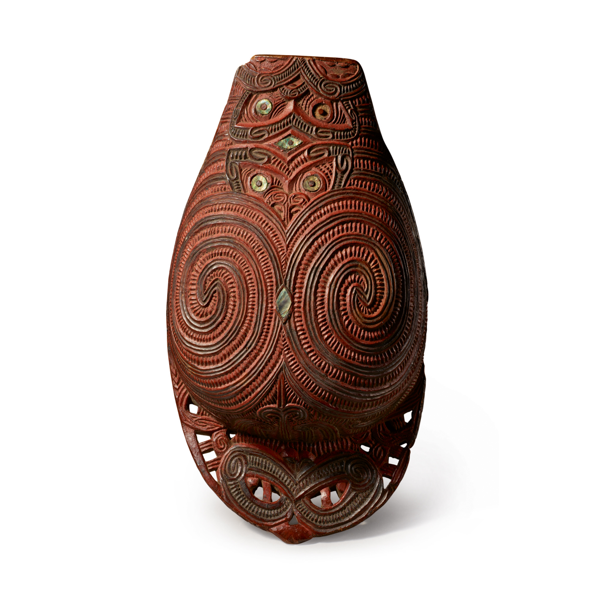 MAORI CANOE BAILER (TIHERU, TATA, OR TA WAI) | Pacific Art from the ...