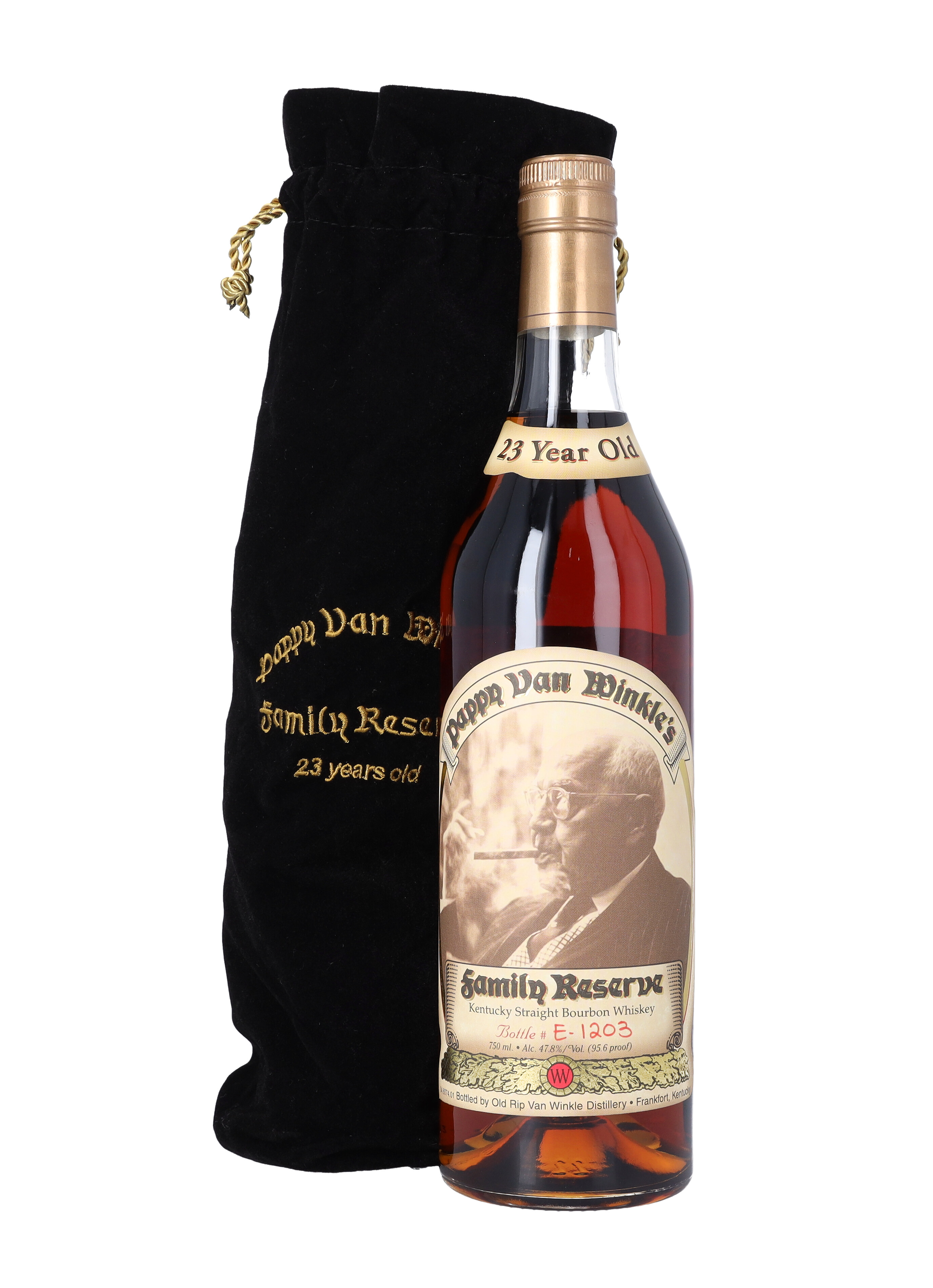Pappy Van Winkle's 23 Year Old Family Reserve 95.6 proof NV (1 BT75 ...
