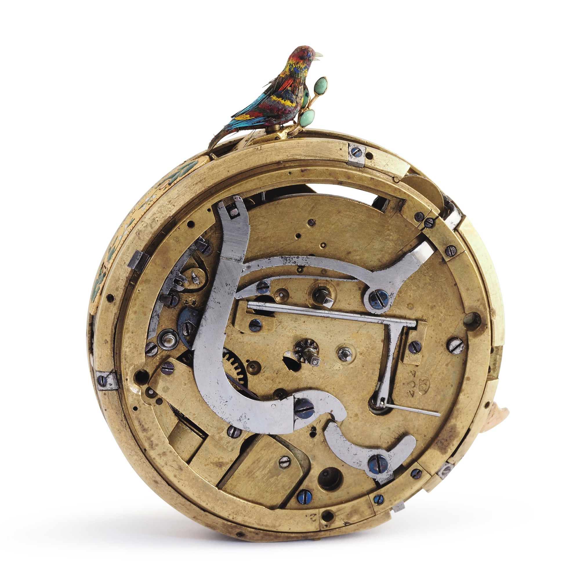 FRÈRES ROCHAT | A MAGNIFICENT AND EXCEPTIONALLY RARE GOLD AND ENAMEL ...