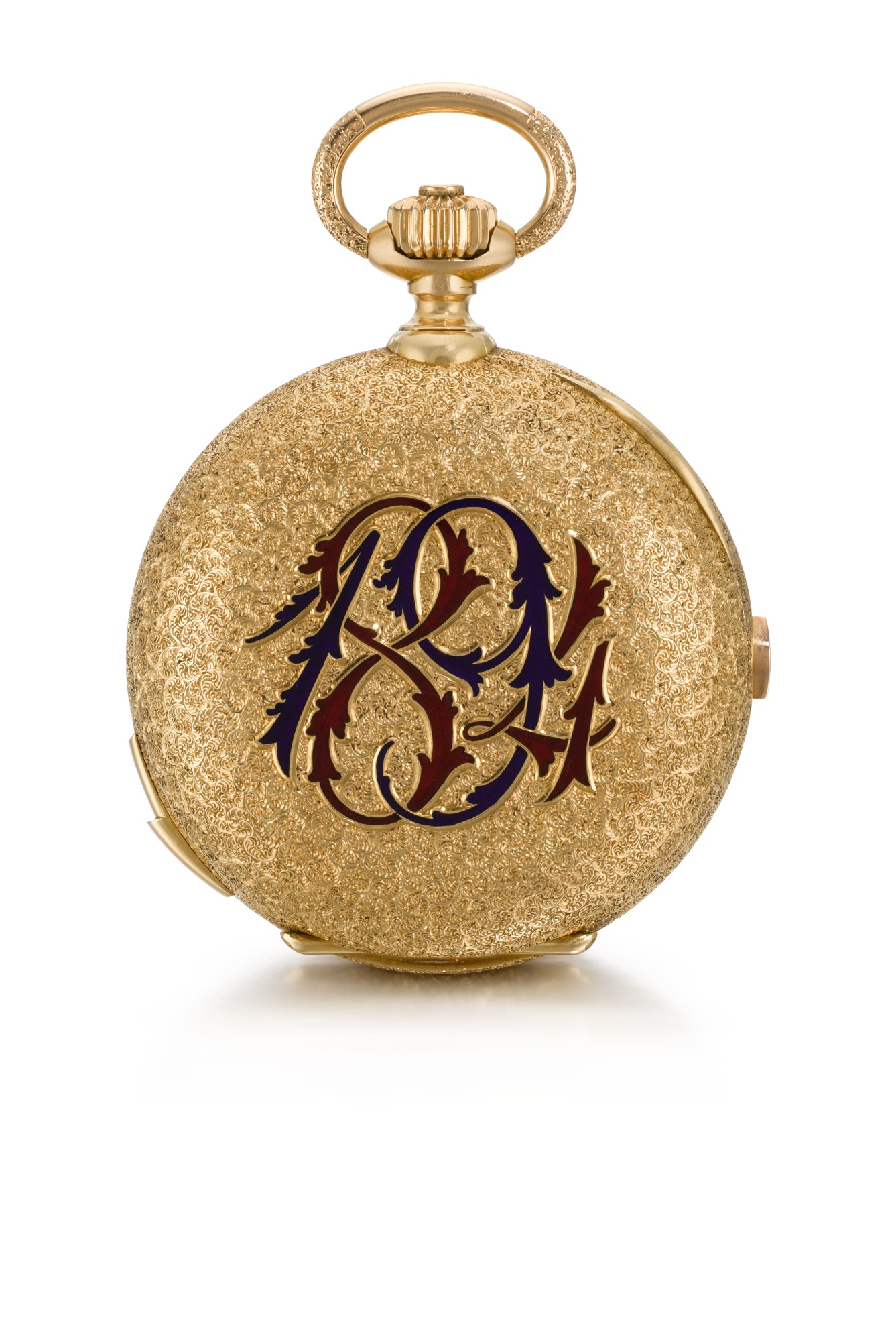 HAUSER ZIVY & CIE/LA ESMERALDA | A VERY FINE AND RARE GOLD AND ENAMEL ...