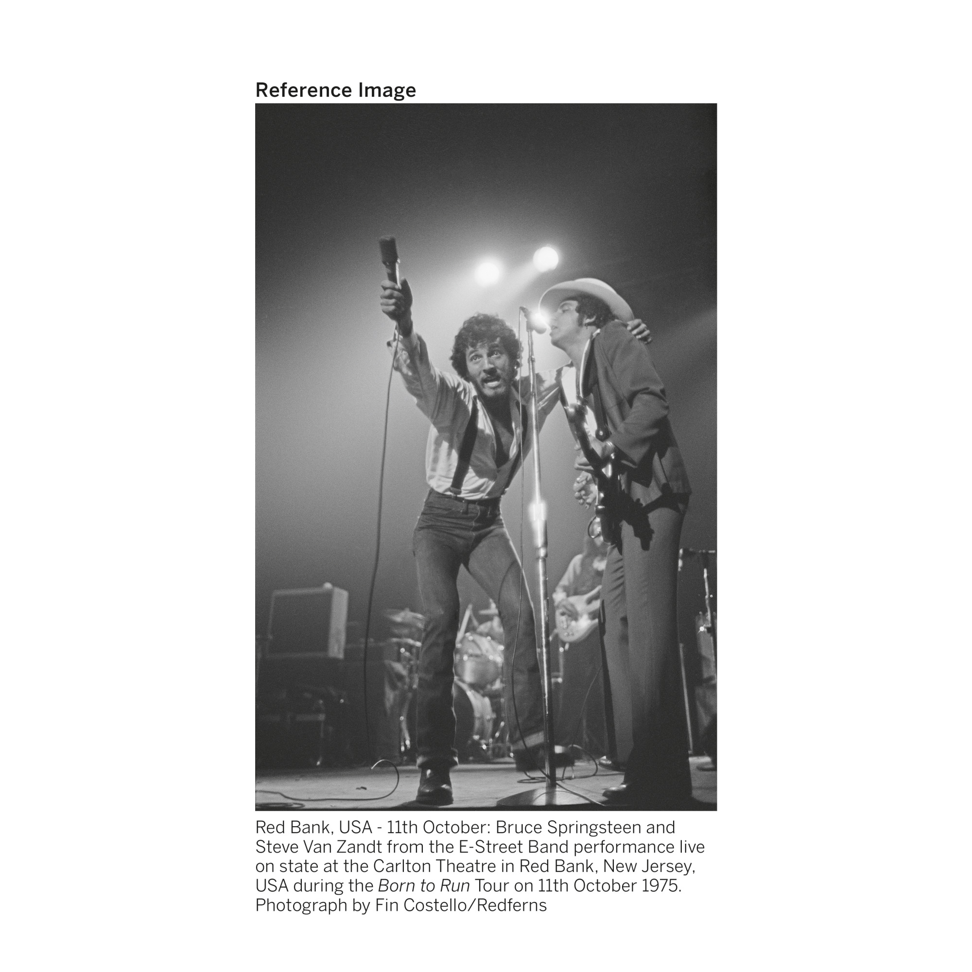 SPRINGSTEEN, BRUCE | “Thunder Road” Working Manuscript, [Long Branch ...