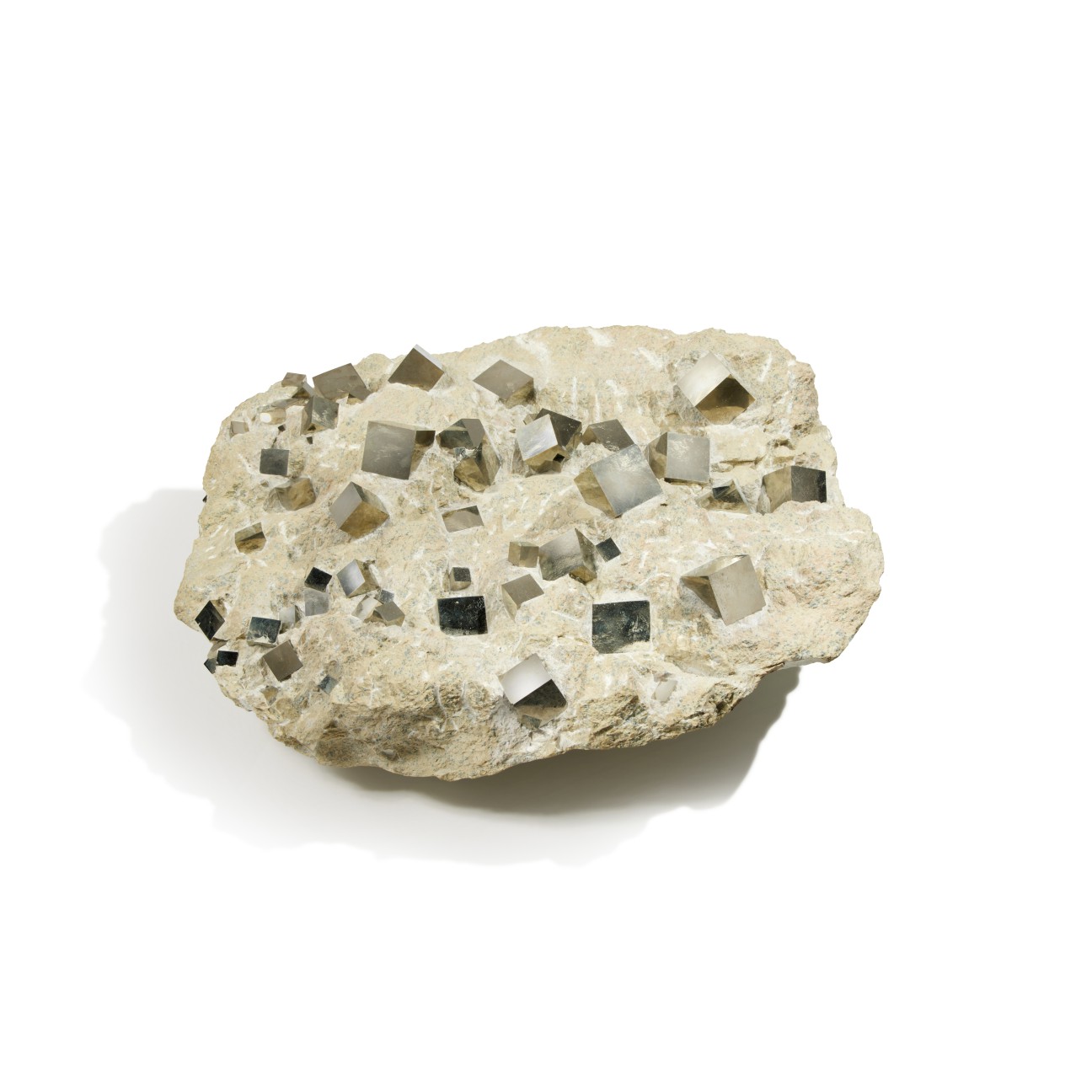 Massive Cubic Pyrite Cluster | Natural History | 2021 | Sotheby's