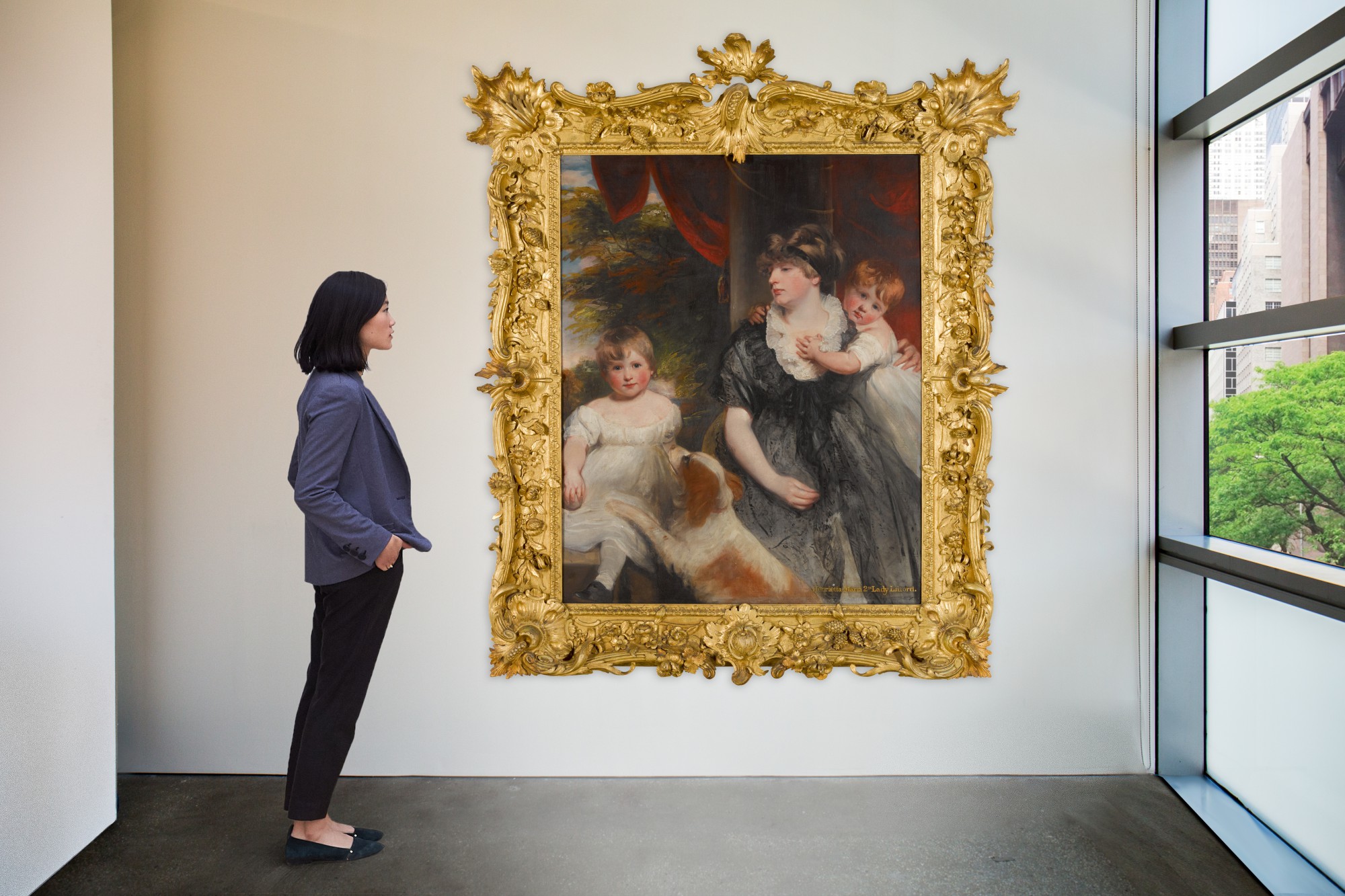 Henrietta Maria Vernon Atherton, 2nd Lady Lilford (d. 1820), of ...