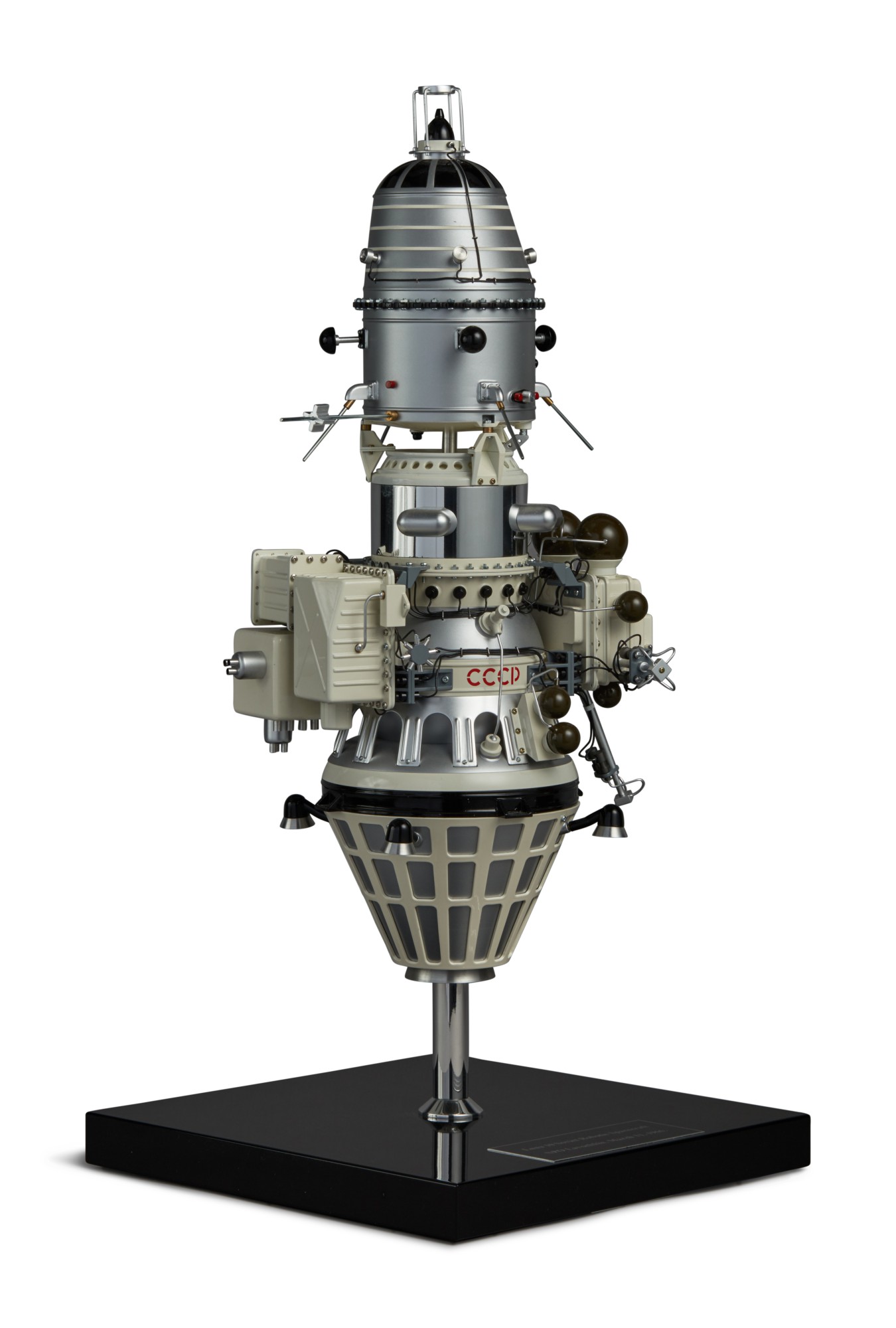 Luna 10 Soviet robotic lunar station spacecraft model | Space ...