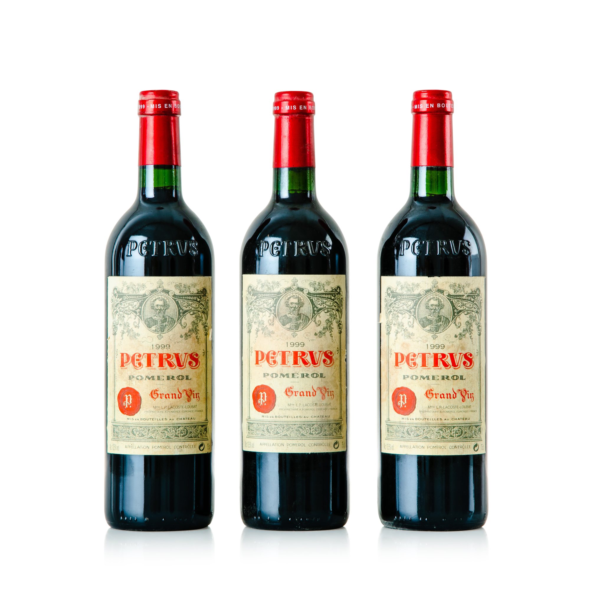 Petrus 1999 (3 BT) | Treasures from European Cellars | Finest & Rarest Wines | 2023 | Sotheby's