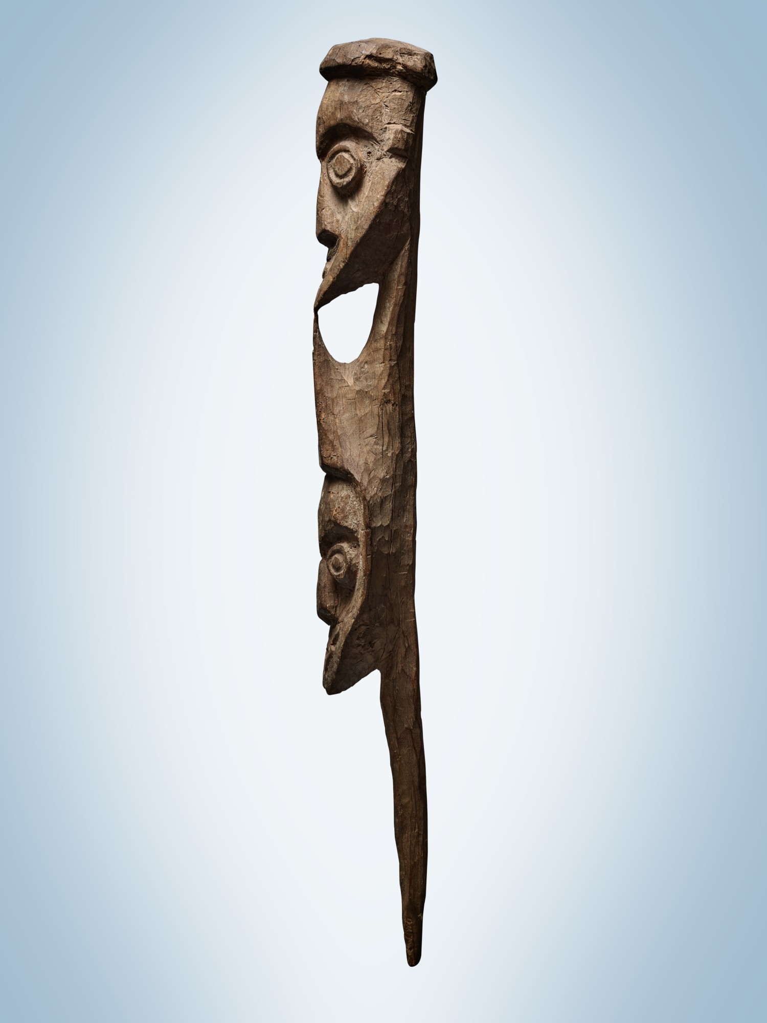 Inyai Ewa Double-Headed Spirit Figure, Upper Karawari River, Middle ...